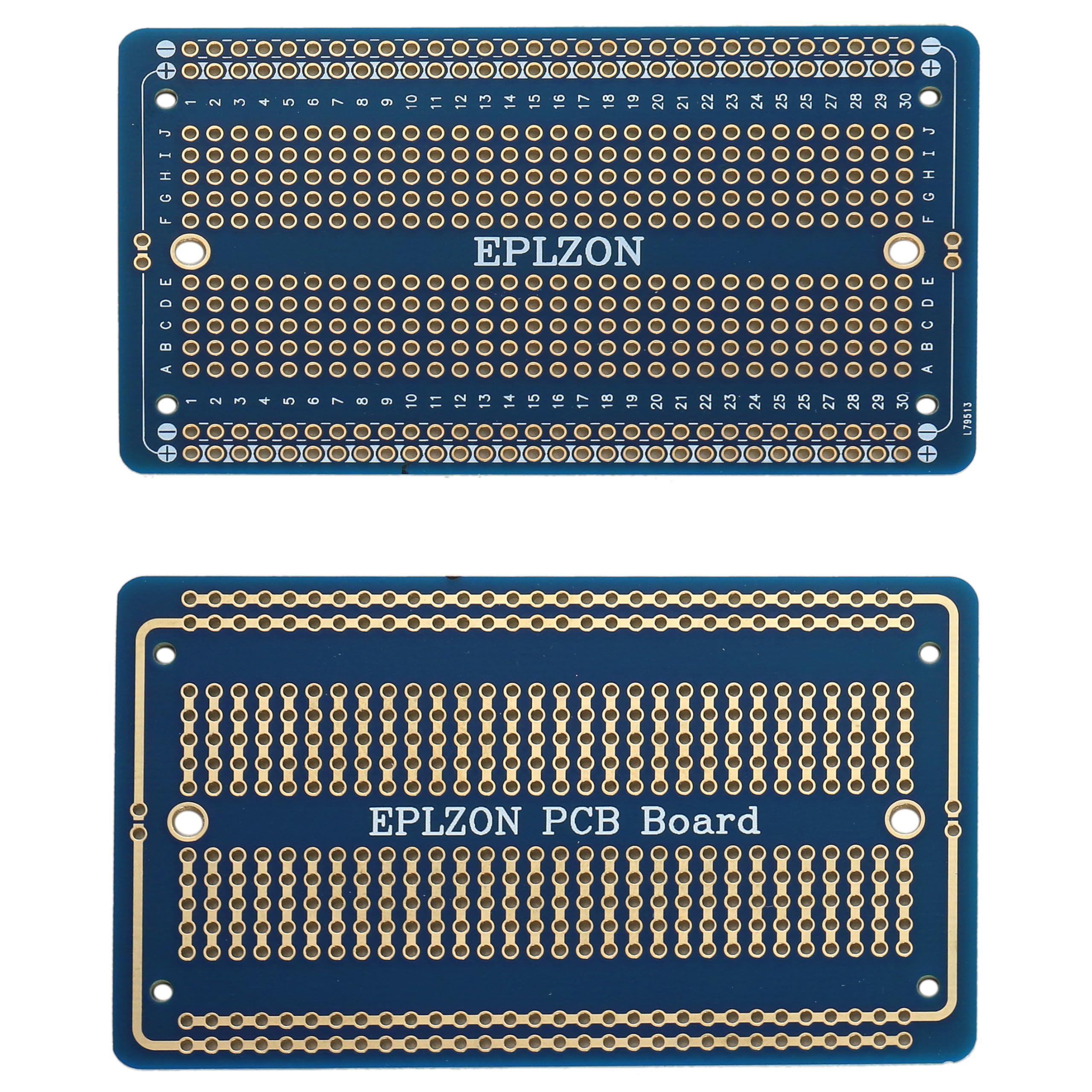 Snapklik.com : EPLZON 10 Pcs Solderable Breadboard PCB Board Gold ...