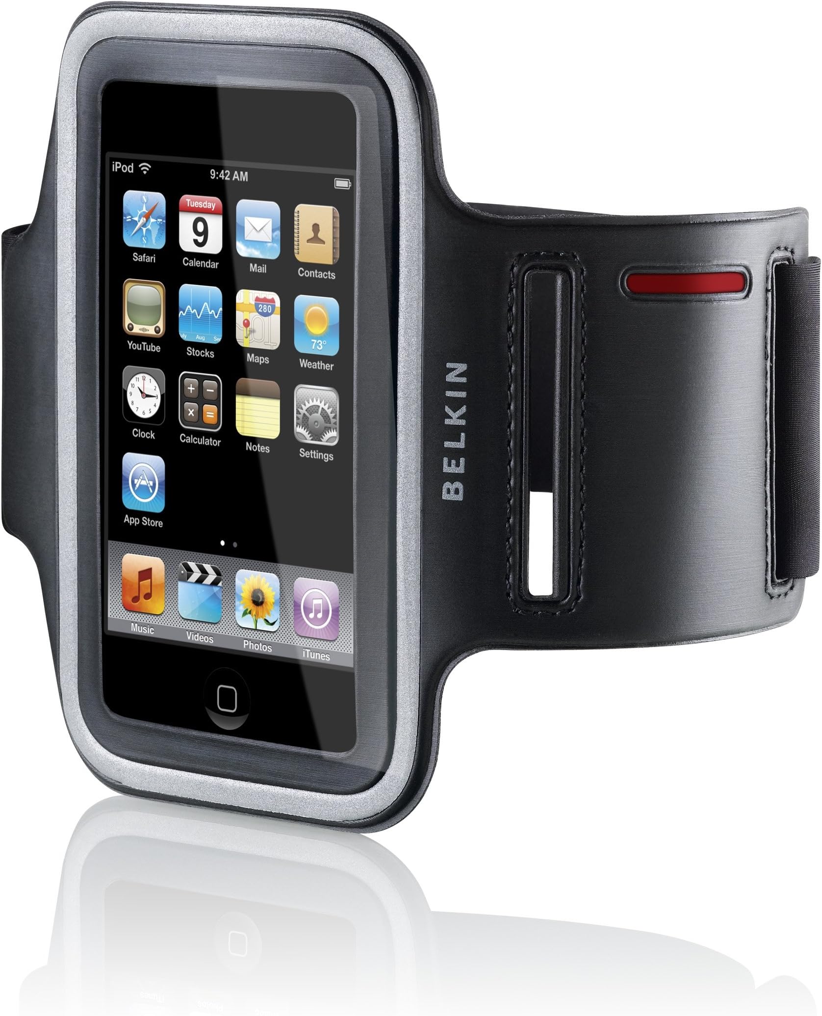 Amazon.com: Belkin DualFit Armband for iPod touch 4G (Black) : Electronics