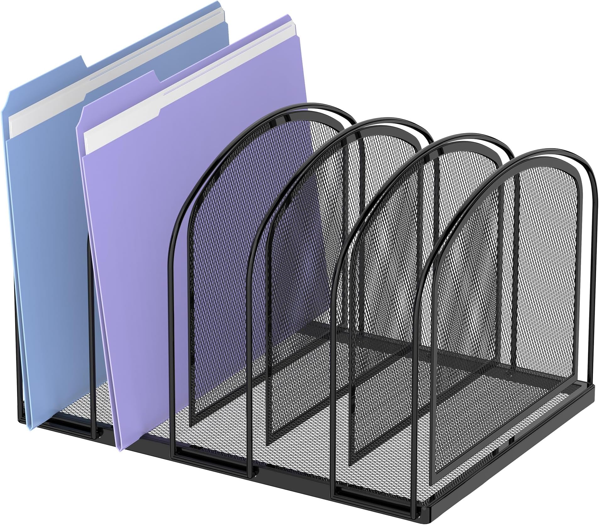 Amazon.com : Simple Trending Mesh Desktop File Sorter Organizer, 5 ...