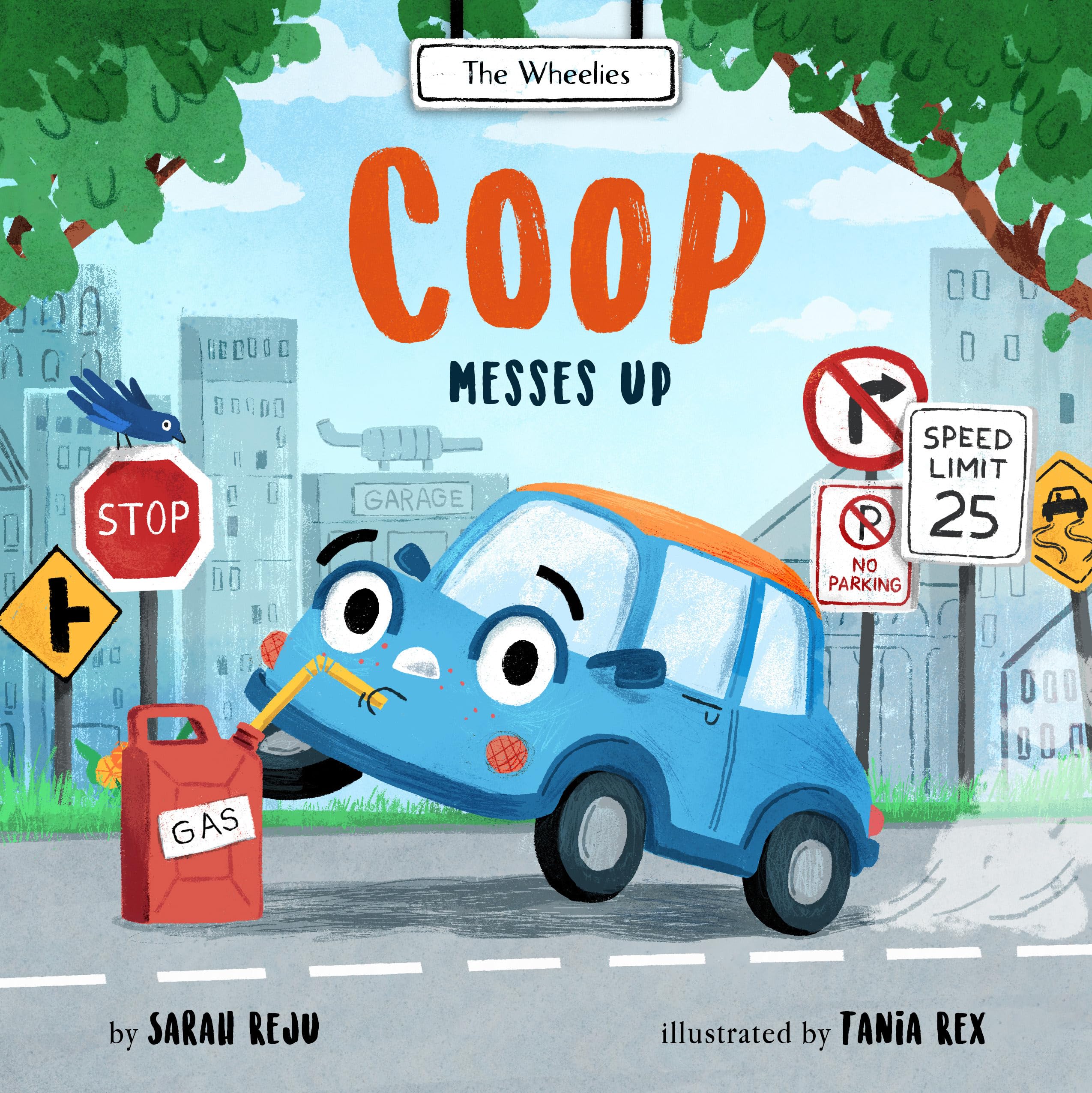Amazon.com: Coop Messes Up (The Wheelies): 9781645074113: Sarah Reju ...