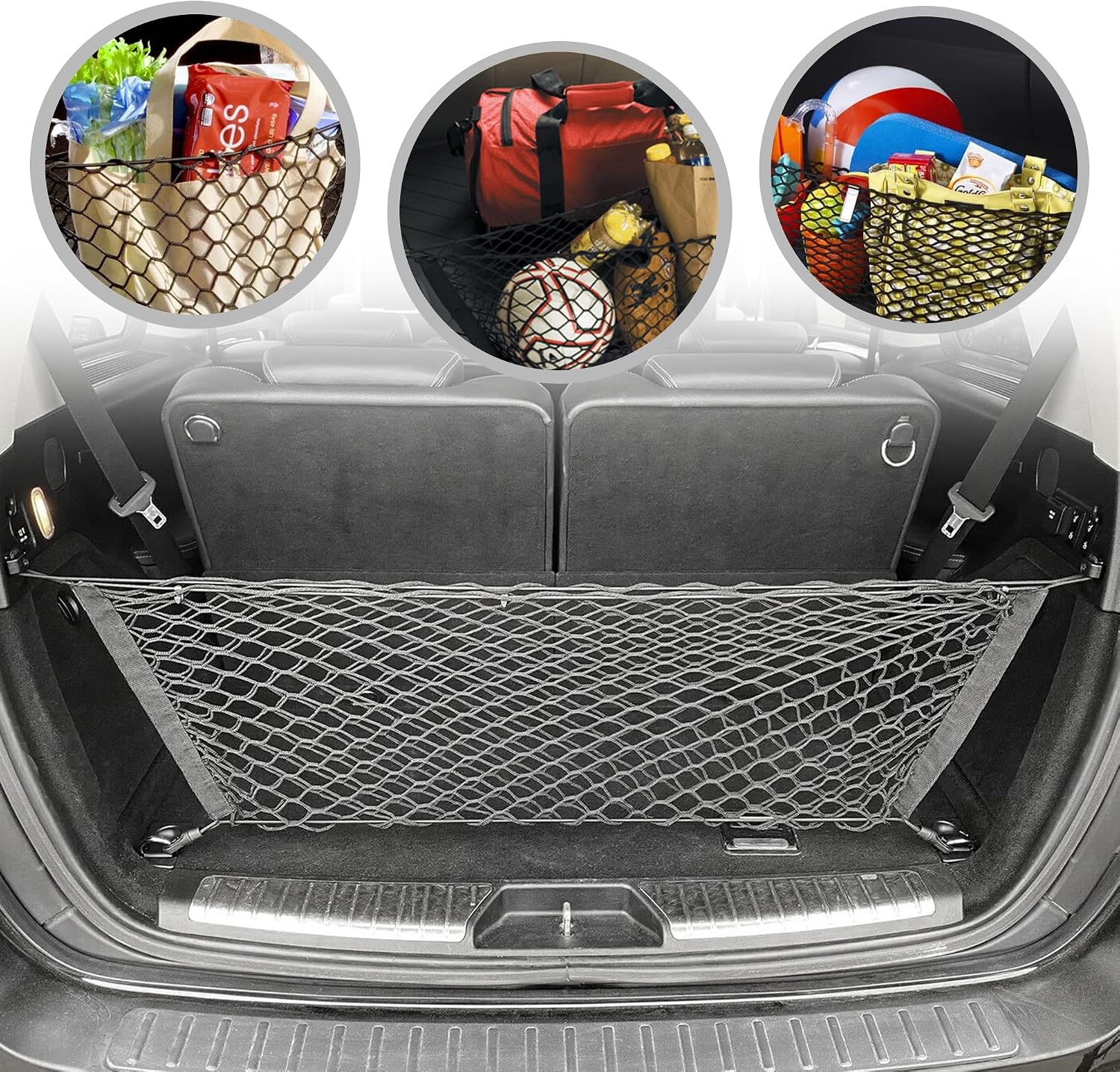 Envelope Trunk Cargo Net for Mercedes Benz GL350 GL450 GL550 GL63 2007 ...