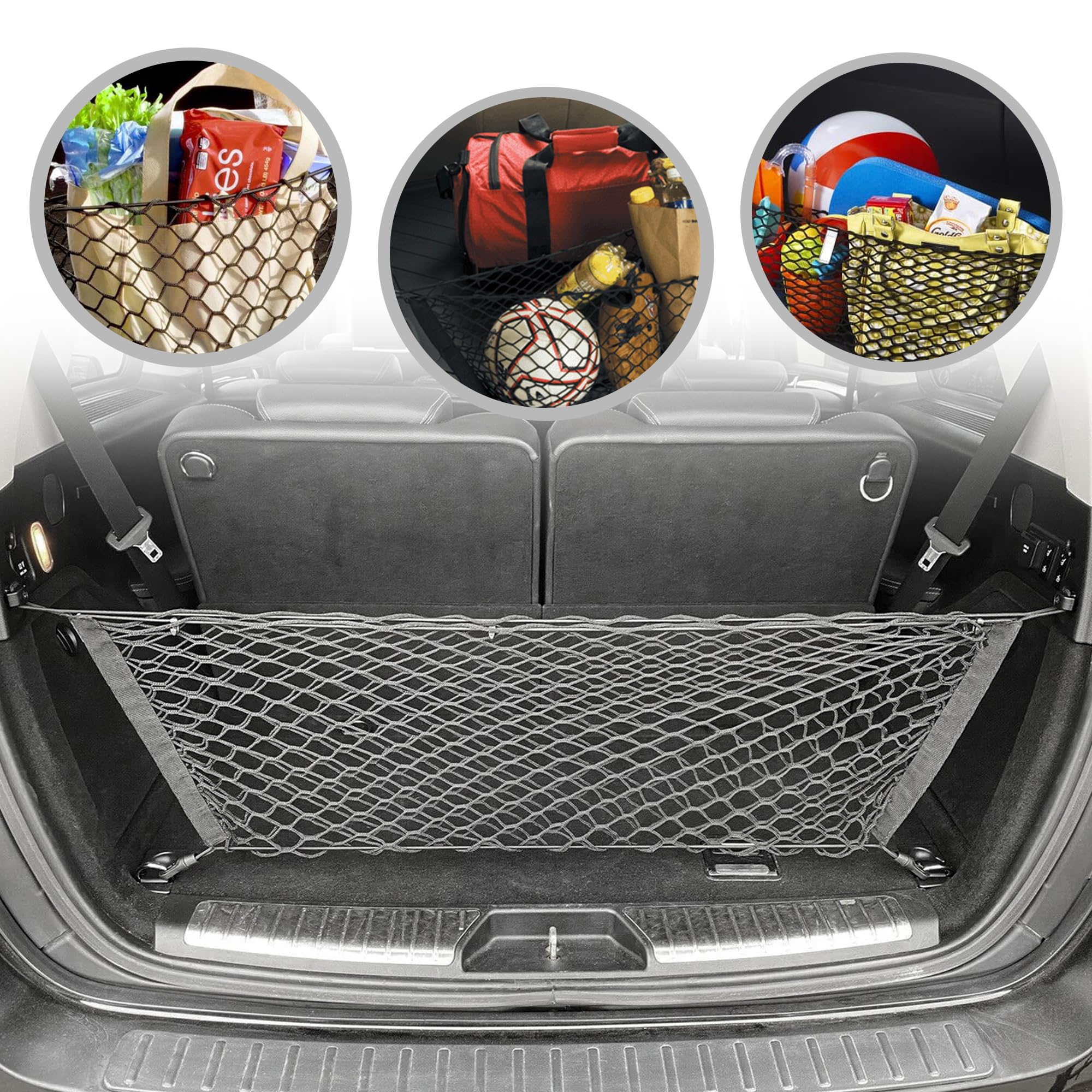 Amazon.com: Envelope Trunk Cargo Net for Mercedes Benz GL350 GL450 ...