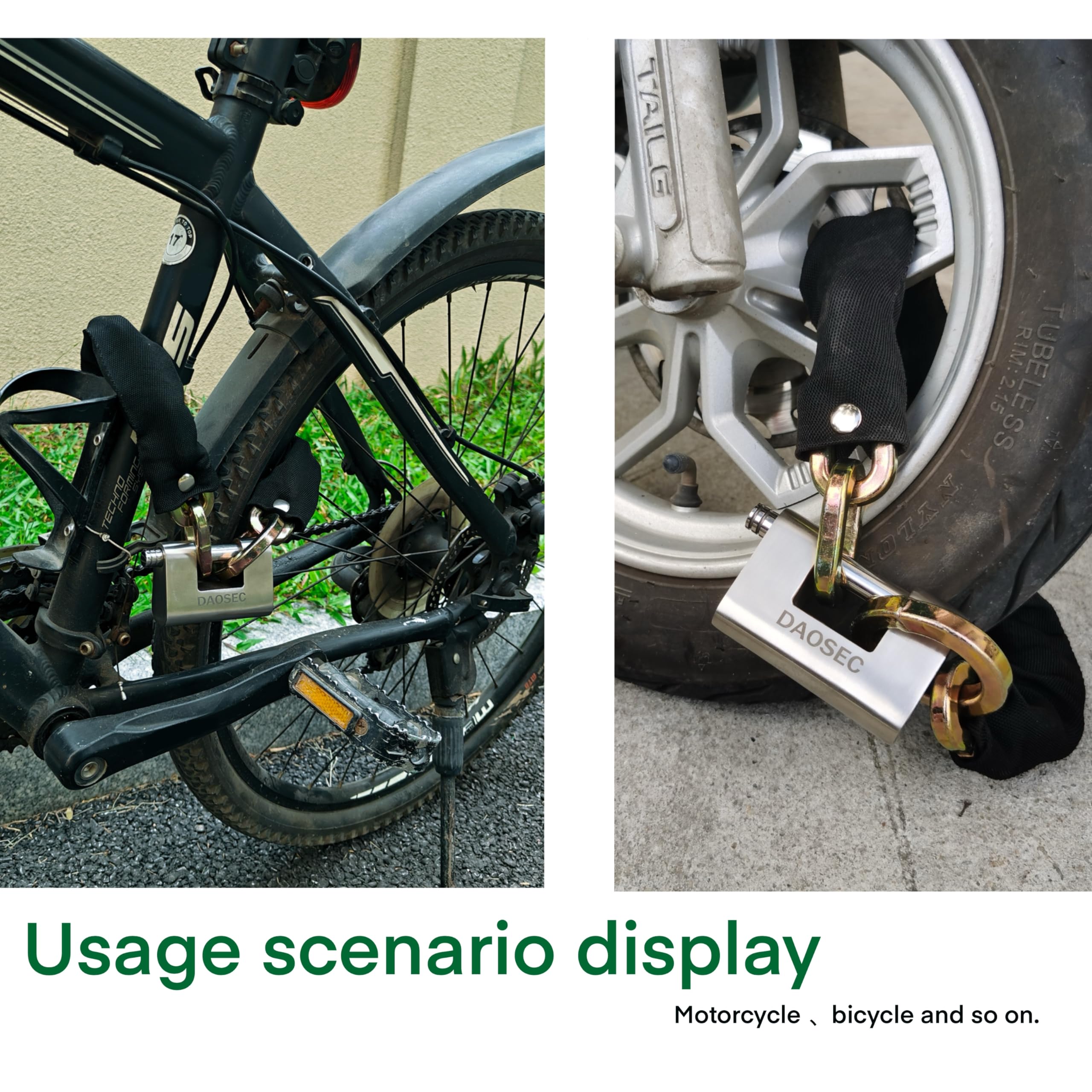 Abus Chain Heavy Duty Security Chain With Hidden Shackle Lock, Ghana ...