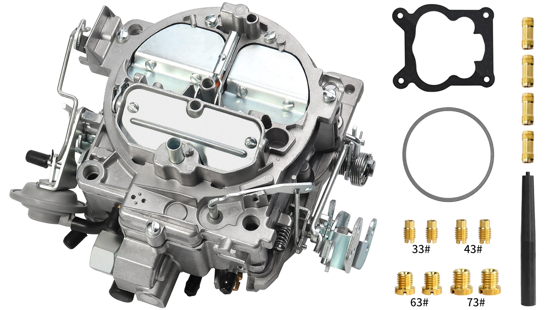 4 Barrel Carburetor Rochester Quadrajet Carburetor 4 Barrel Compatible ...