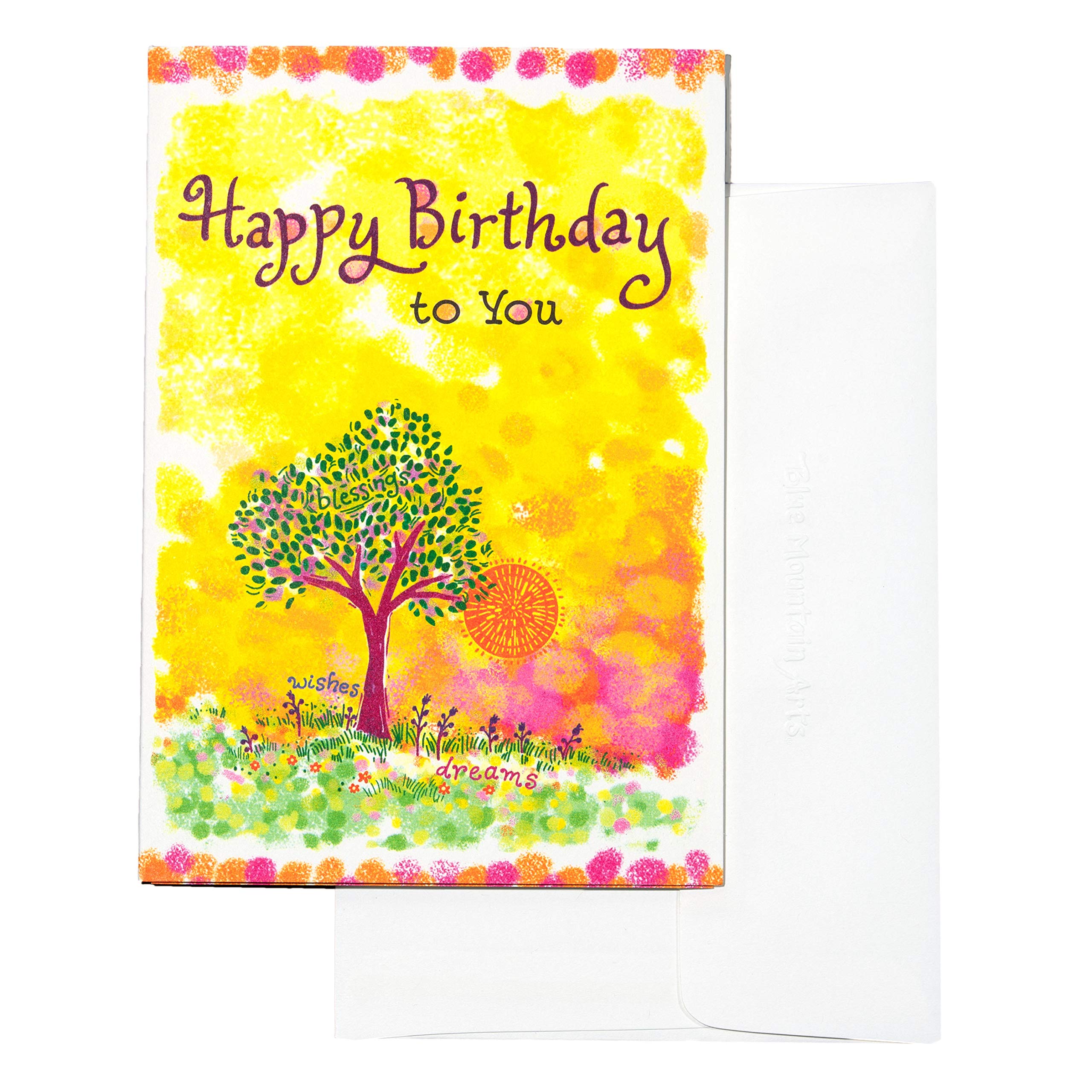 Amazon.com: Blue Mountain ArtsNUM413 Greeting Card “Happy Birthday to ...