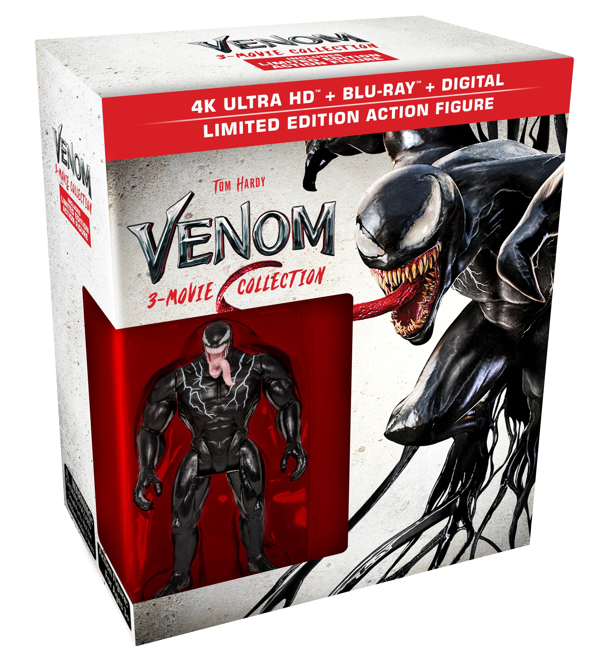 Venom 3-Movie Collection – 4K UHD/Blu-ray (6-Discs) + Digital + Limited ...