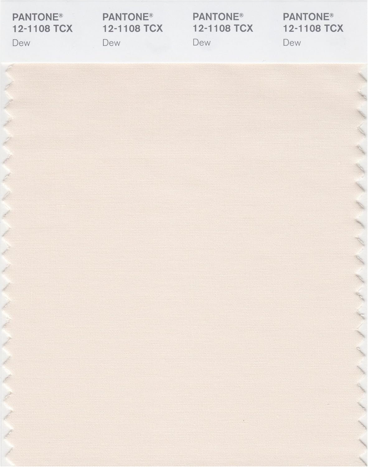 PANTONE Smart 12-1108X Color Swatch Card, Dew - Wall Decor Stickers ...