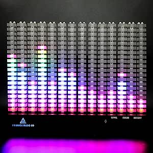 Vastarry Creative Professional 14-Segment Music Spectrum Analyzer Level ...