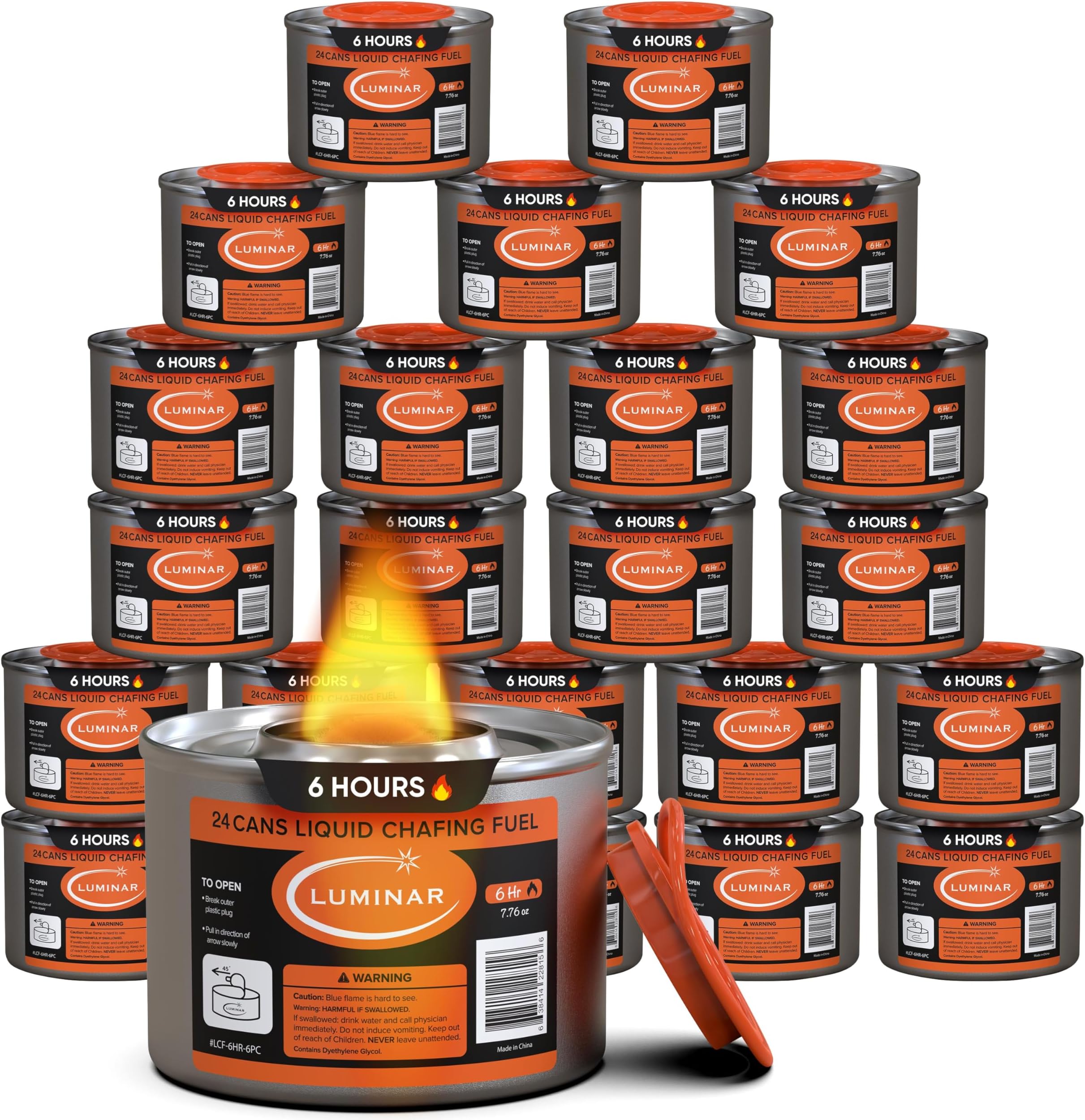 Amazon.com: Sterno Handy Wick Chafing Fuel 7.41 FL OZ Each 12 Cans Pack ...