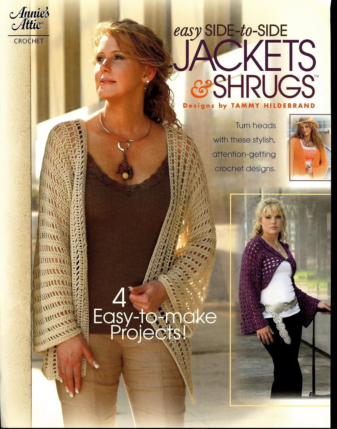 Easy Side-to-Side Jackets & Shrugs: Hildebrand, Tammy: 9781596351387 ...