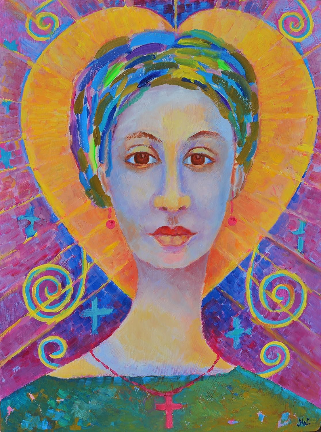 Amazon.com: Erzulie Freda voodoo art POSTER A3 Religious oil paintings ...