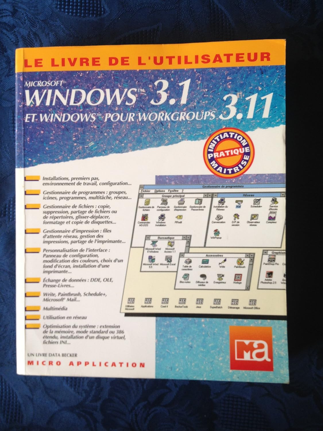 Amazon.com: Windows 3.1, Windows pour Workgroups 3.11 : Microsoft ...