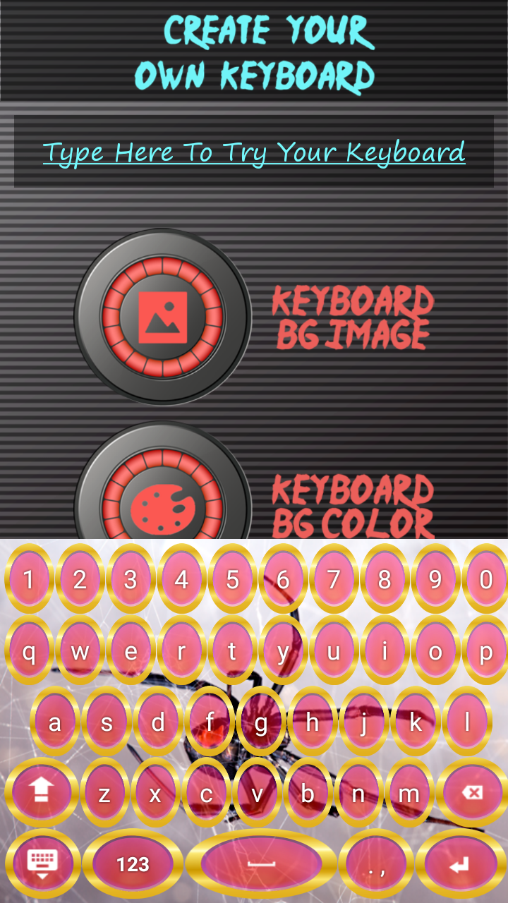Spider Keyboards - App on the Amazon Appstore