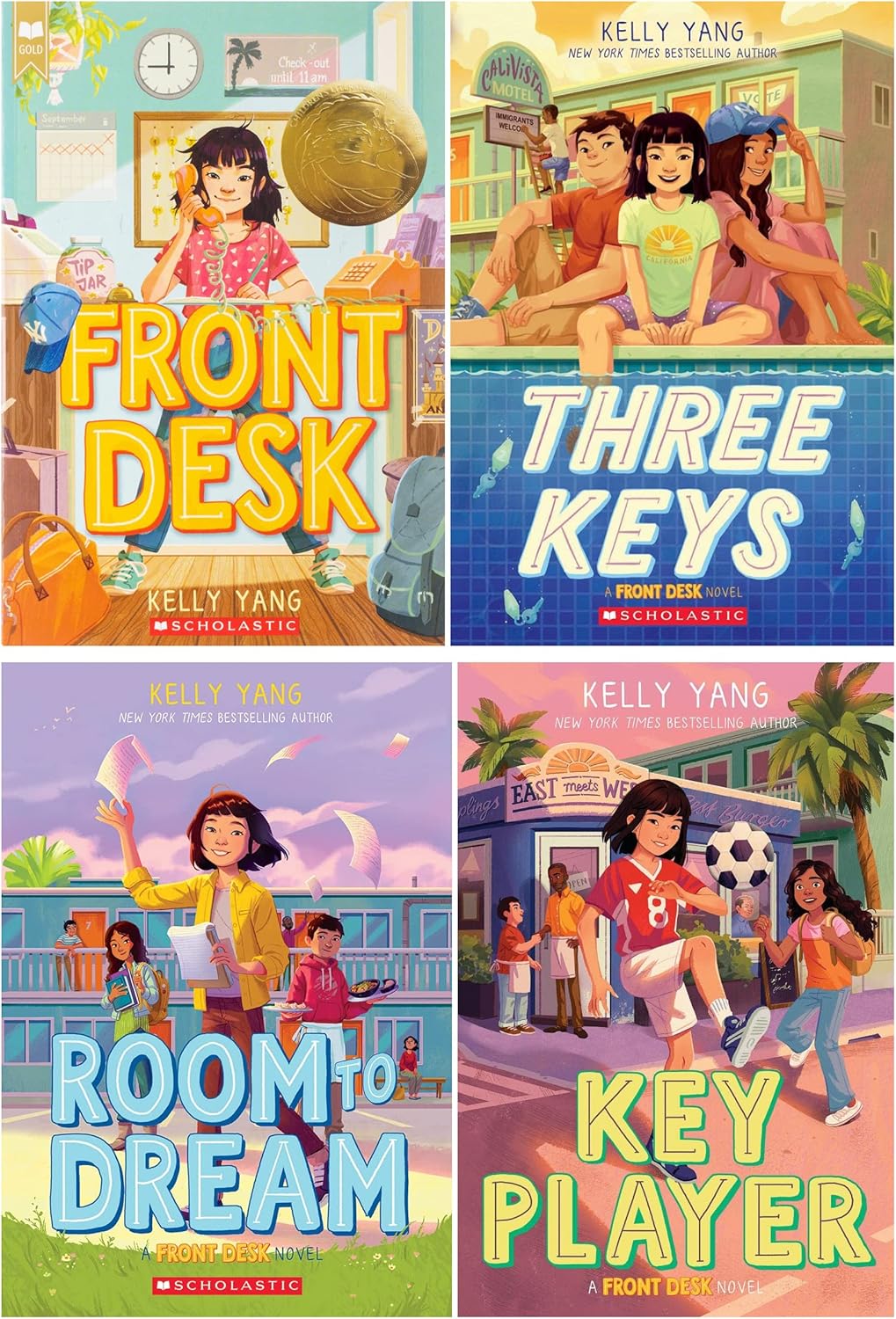 Amazon.com: Front Desk Series 4 Books Set (Hardcover) : Kelly Yang: Books