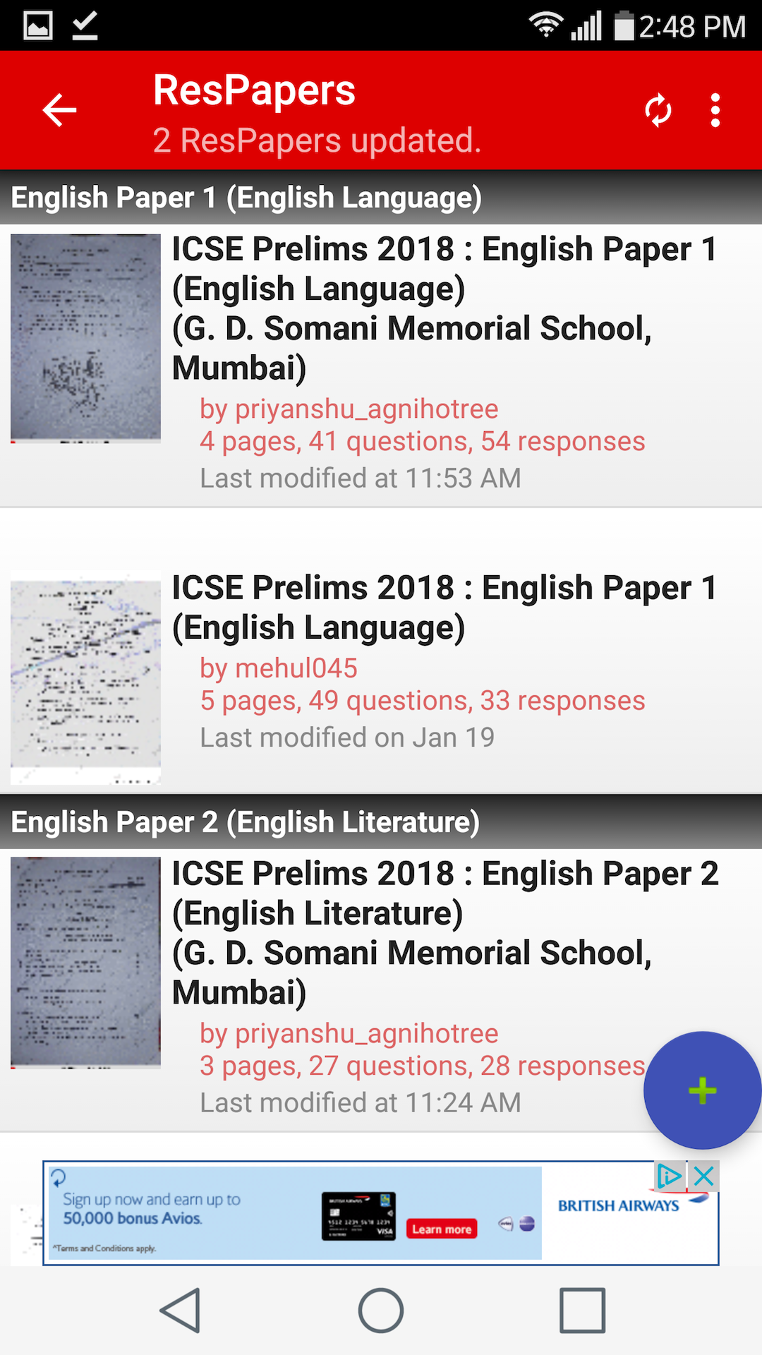 ResApp: ICSE CBSE Exam Papers - App on Amazon Appstore