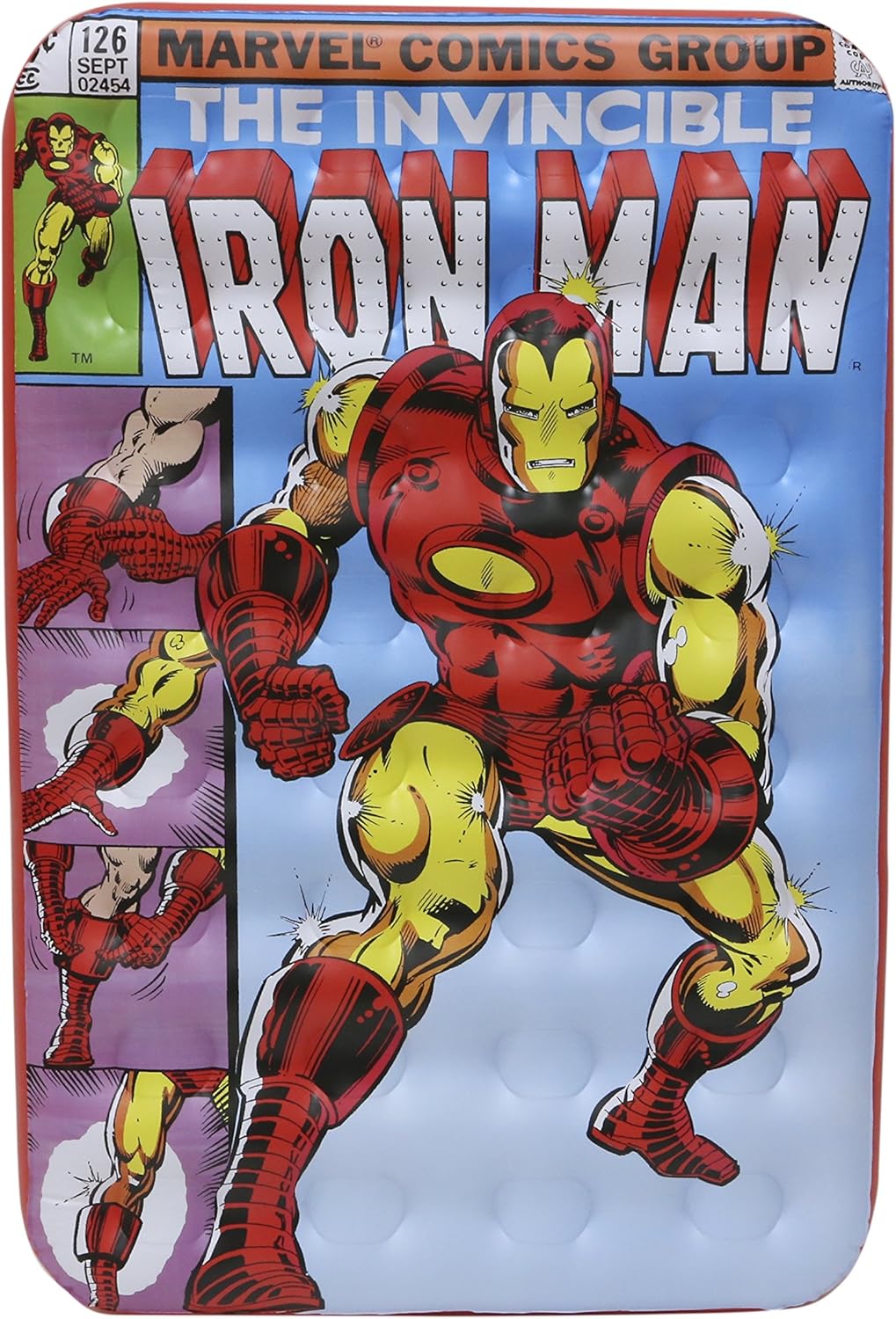 Amazon.com: SwimWays Marvel Comic Book Float - Iron Man : Toys & Games