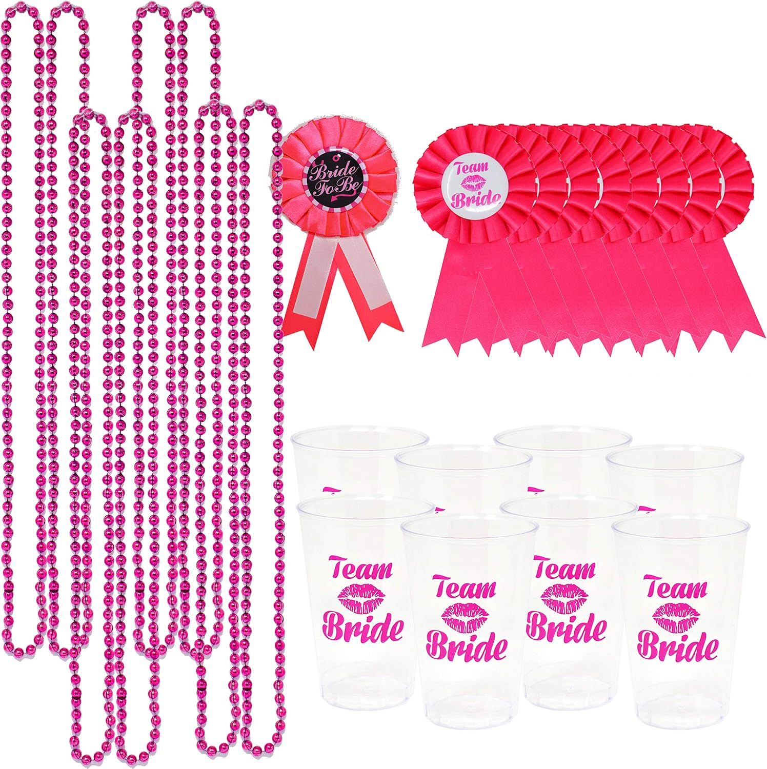 Amazon.com: JOYIN Bachelorette Party Accessory Set Including 8 Beads ...