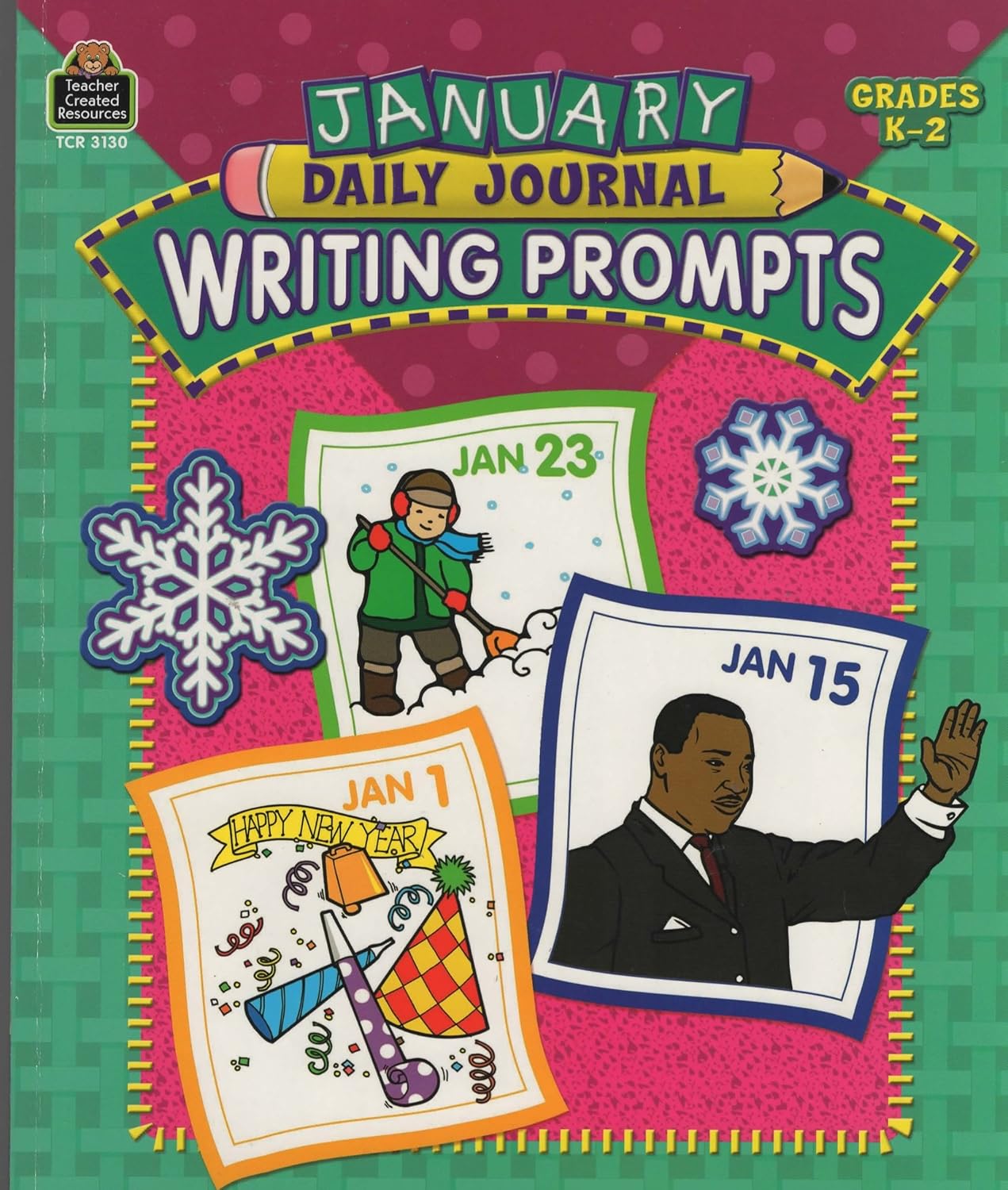 January Daily Journal Writings Prompts, Grades K-2: unknown author ...