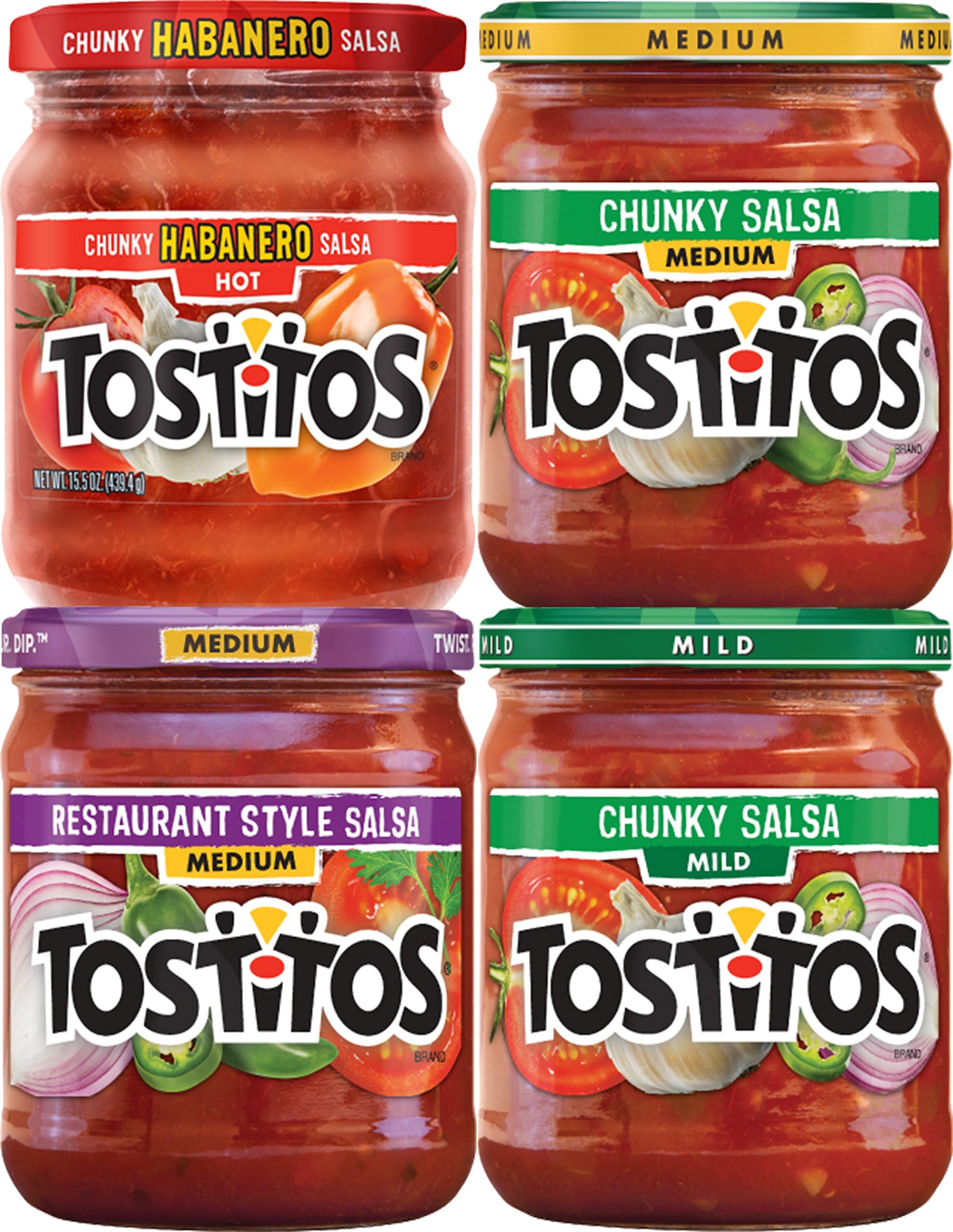 Amazon.com: Tostitos Medium Salsa to Go Cup (3.8 Oz; 30 Pack)