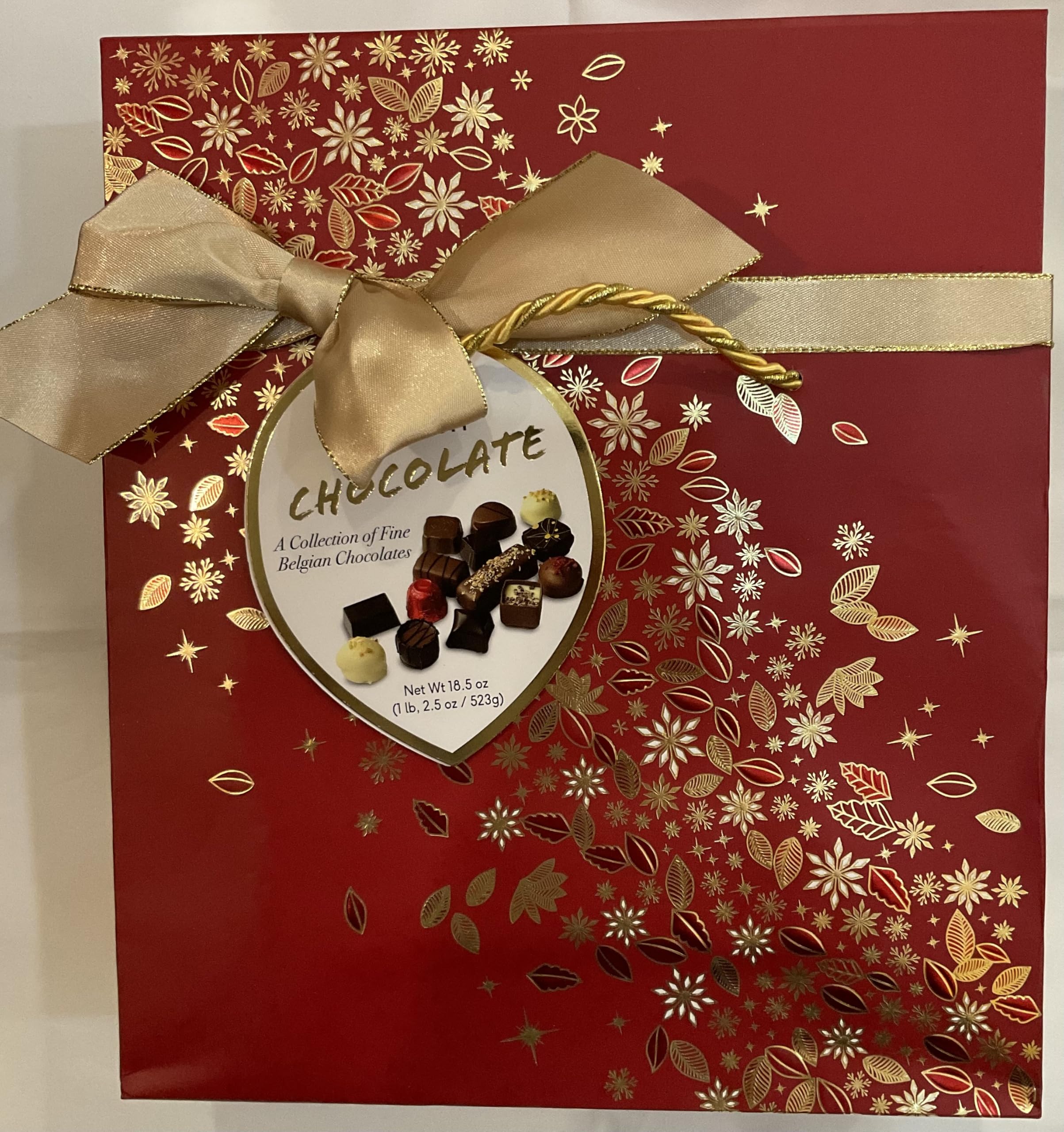 Amazon.com: Luxury Belgian Chocolate Gift Box - Collection of Fine ...