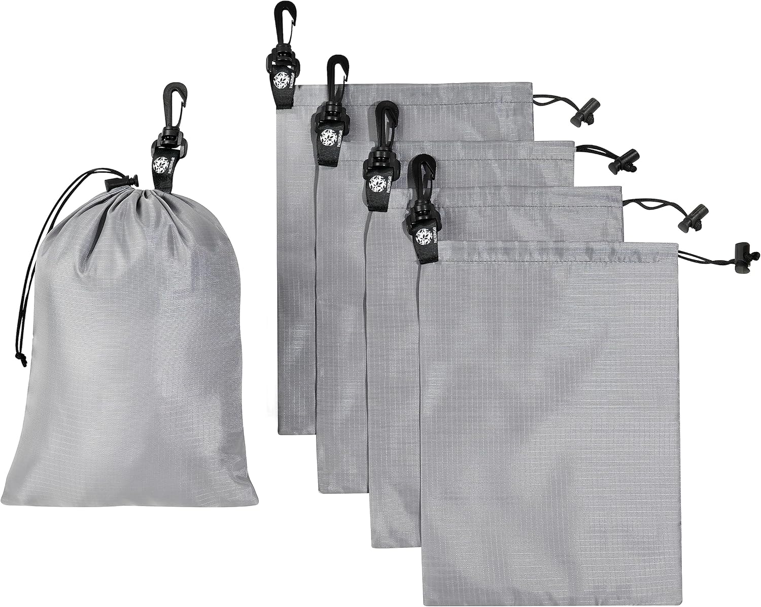 Amazon.com: PALTERWEAR Drawstring Bag - Cinch and Ditty Pouch with Clip ...