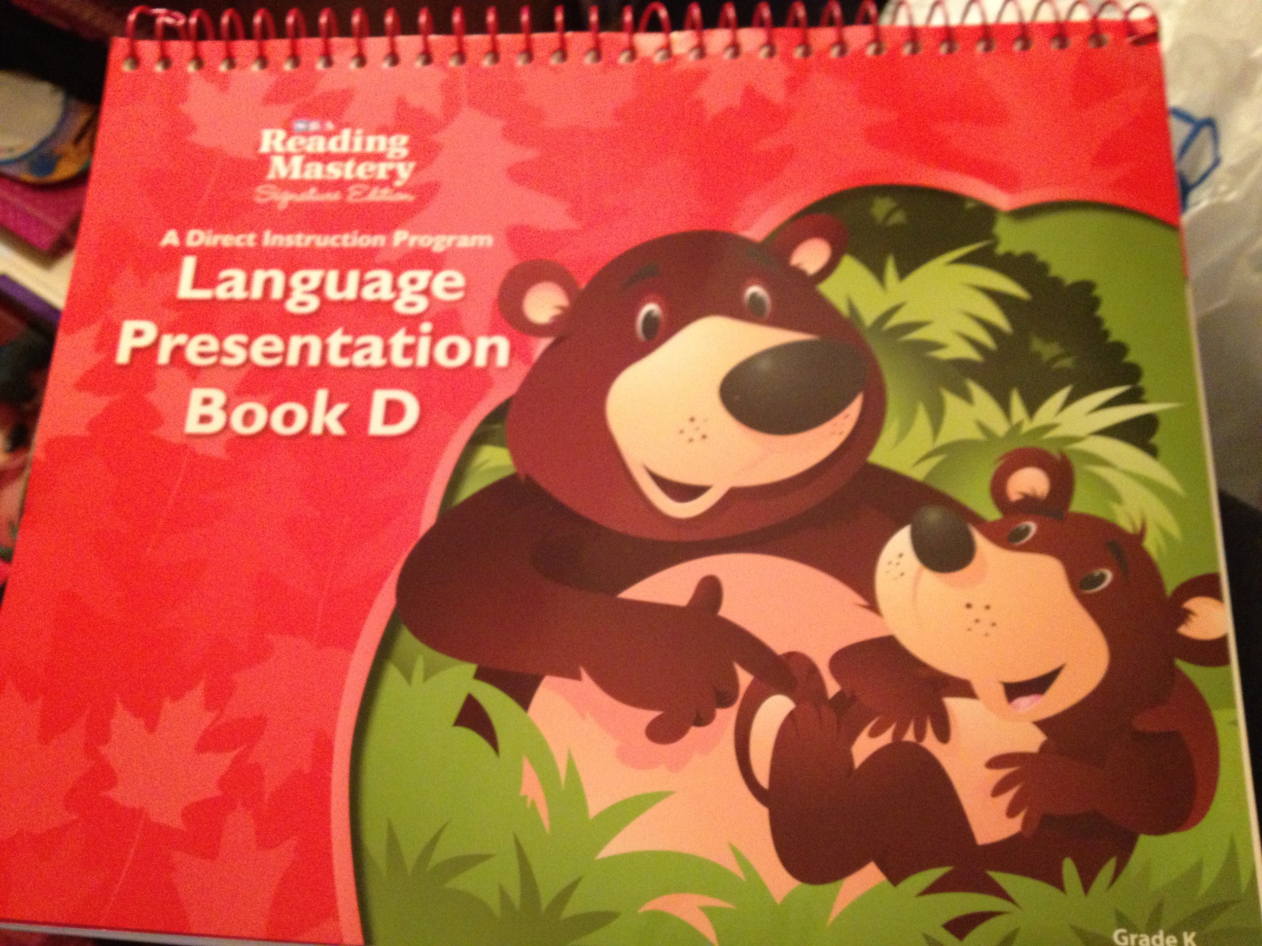 Amazon.com: Reading Mastery Language Arts Strand Grade K, Presentation ...