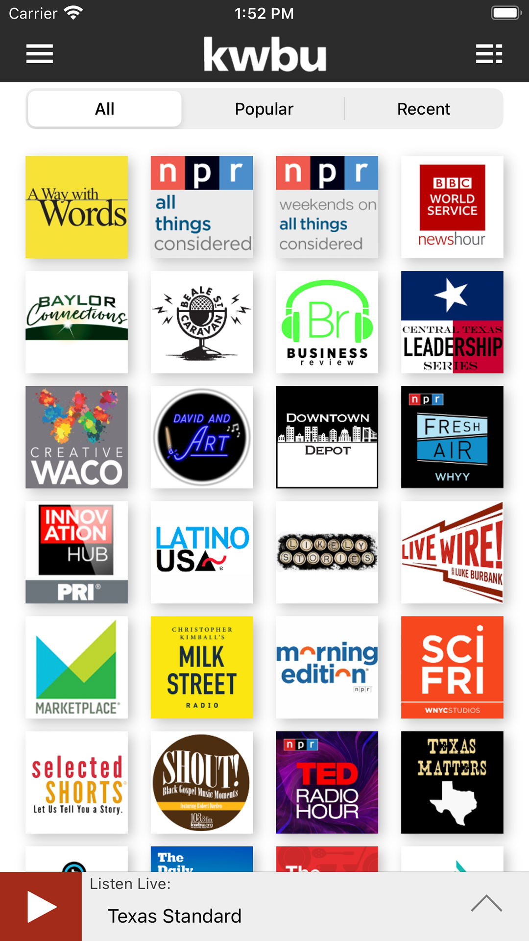 KWBU Public Radio App - App on Amazon Appstore