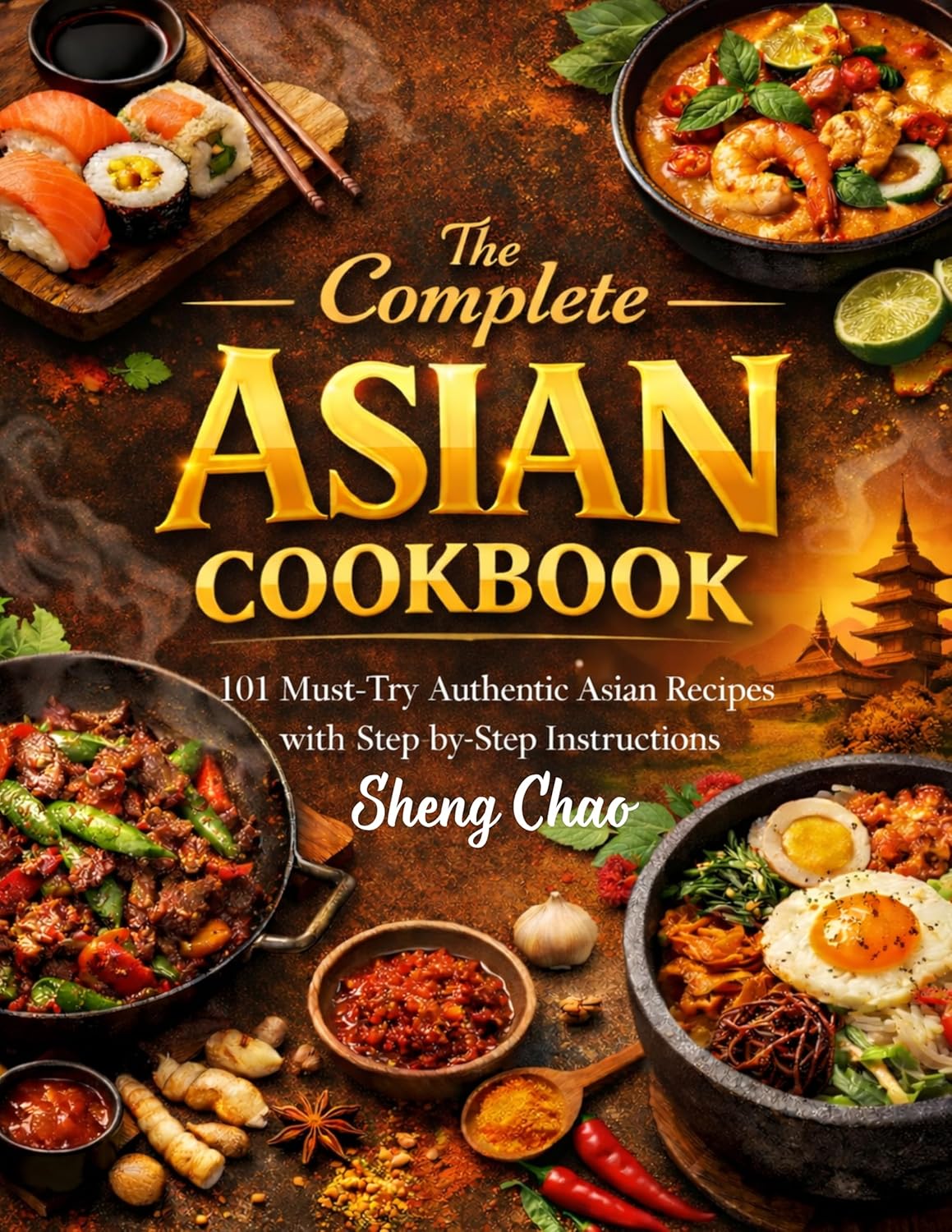 The Complete Asian Cookbook: 101 Must-Try Authentic Asian Recipes with ...