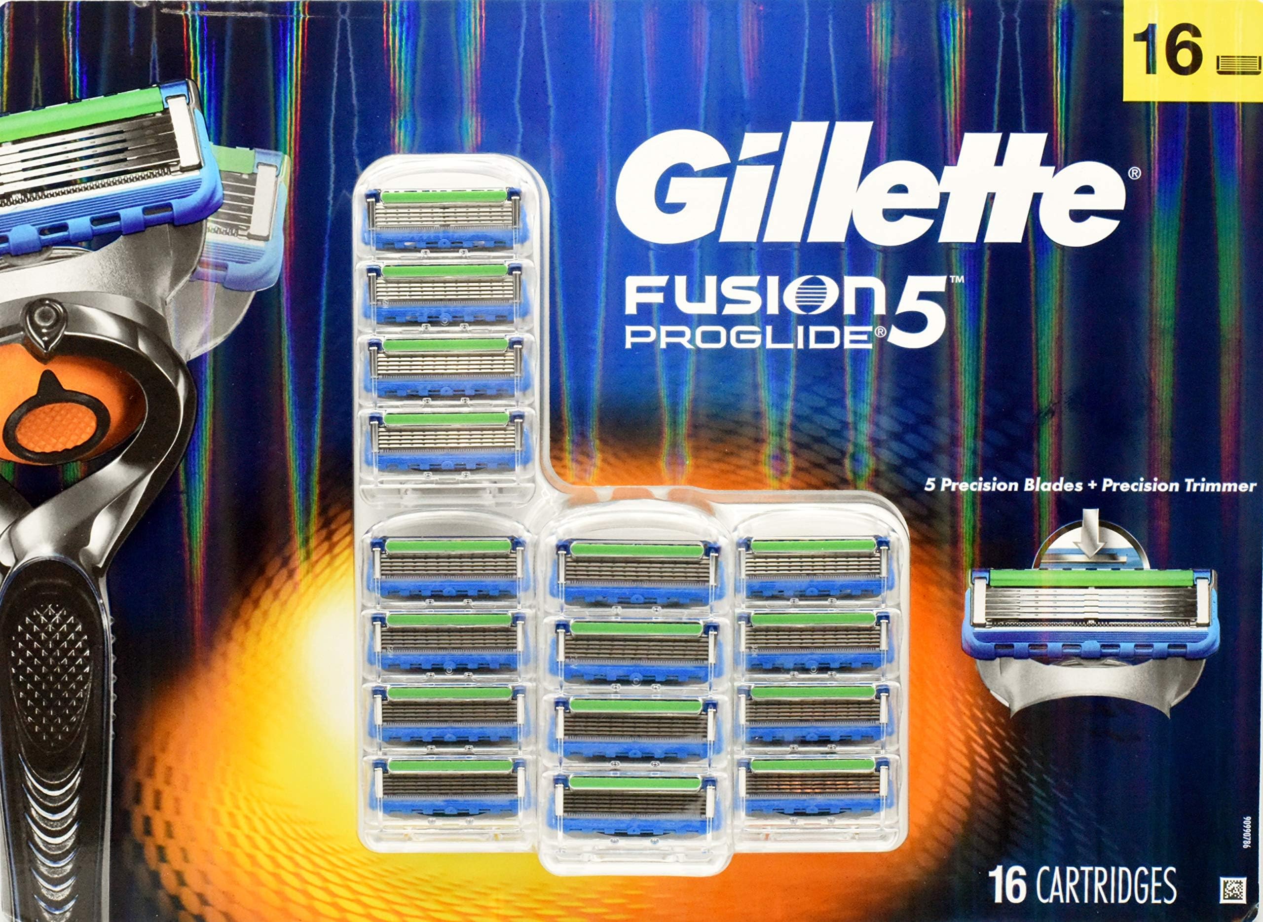 Amazon.com: Gillette Mens Razor Blade Refills, 10 Fusion5 Cartridges, 2 ...