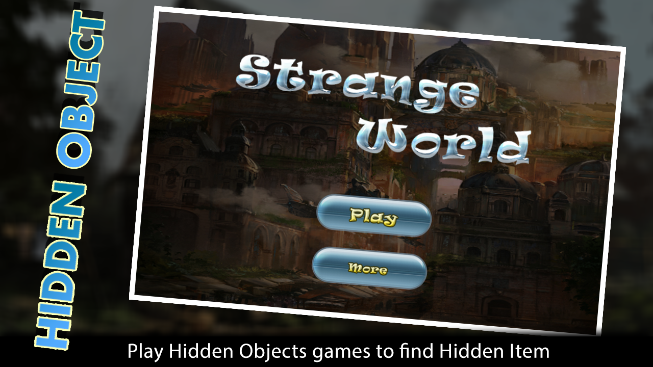 Hidden Objects Games : Strange World:Amazon.ca:Appstore for Android