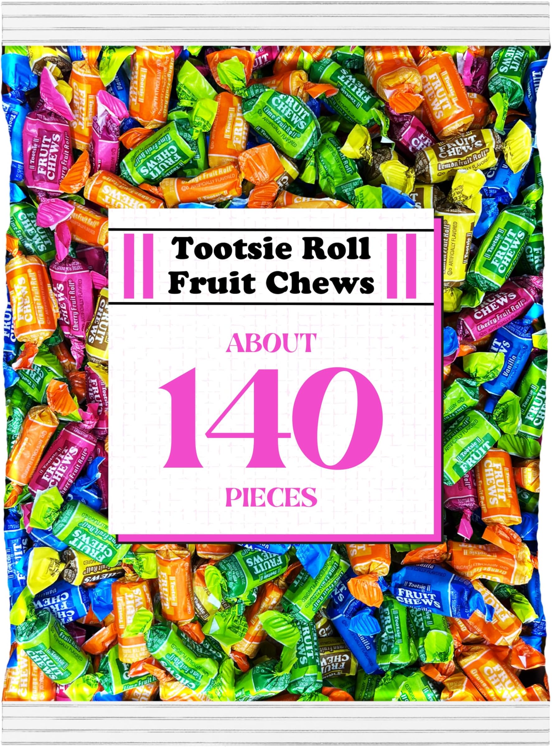 Amazon.com : Chewy Fruit Rolls Assorted Flavors Candy Individually ...