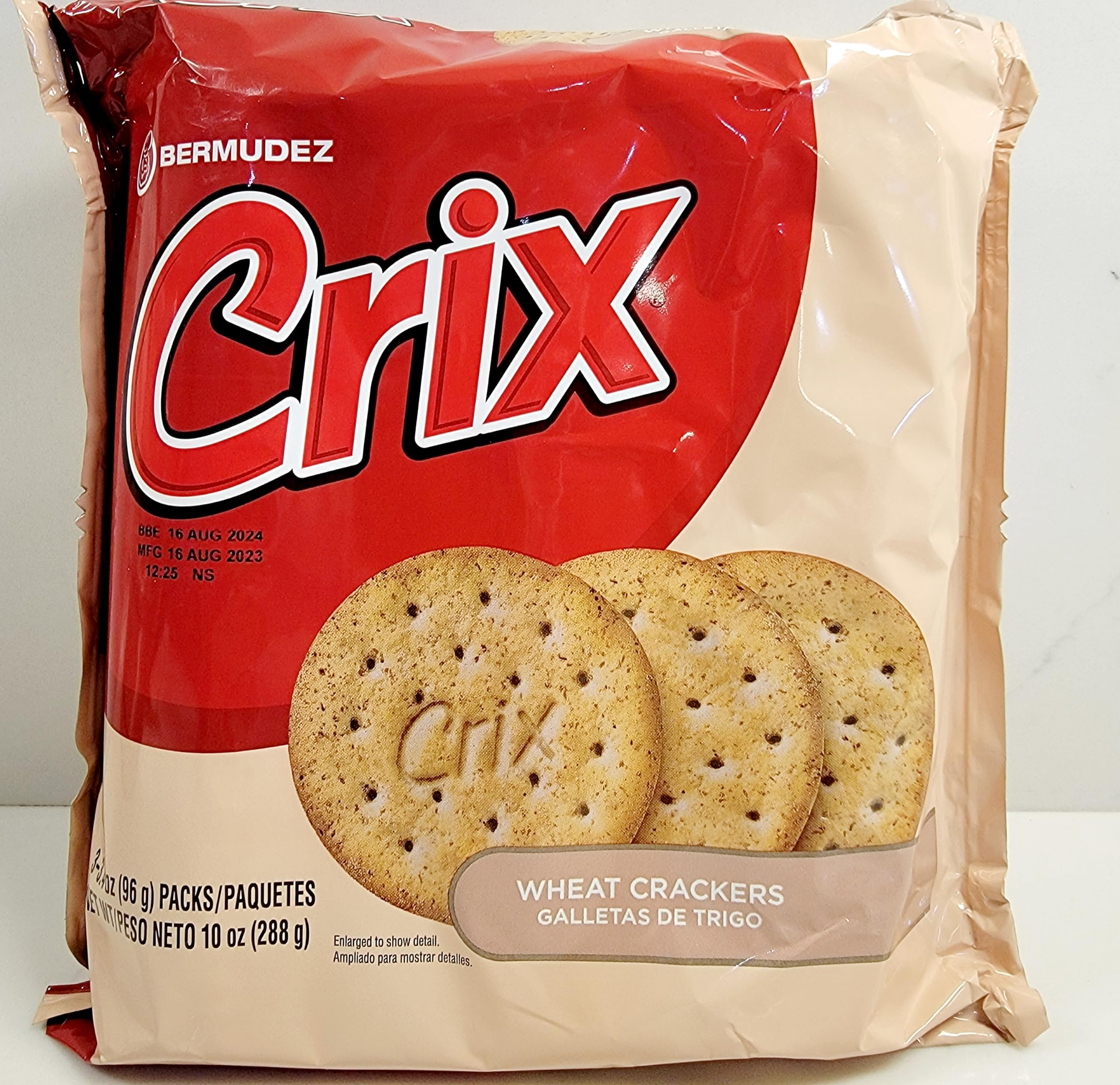 Amazon.com: Crix Original Crackers 4 x 3 Packs - 12 Individually ...