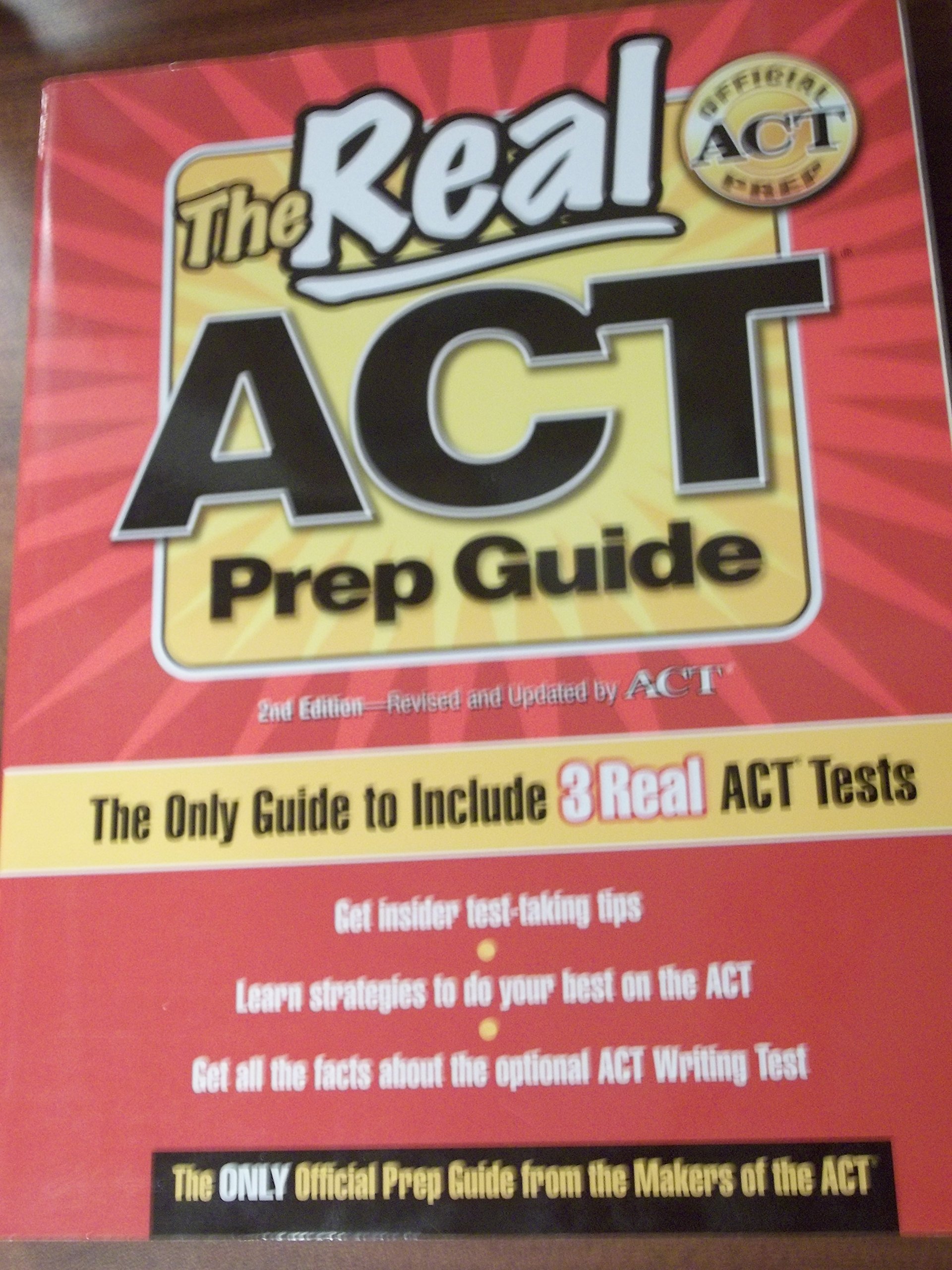 The Real ACT Prep Guide: The Only Official Prep Guide from the Makers ...