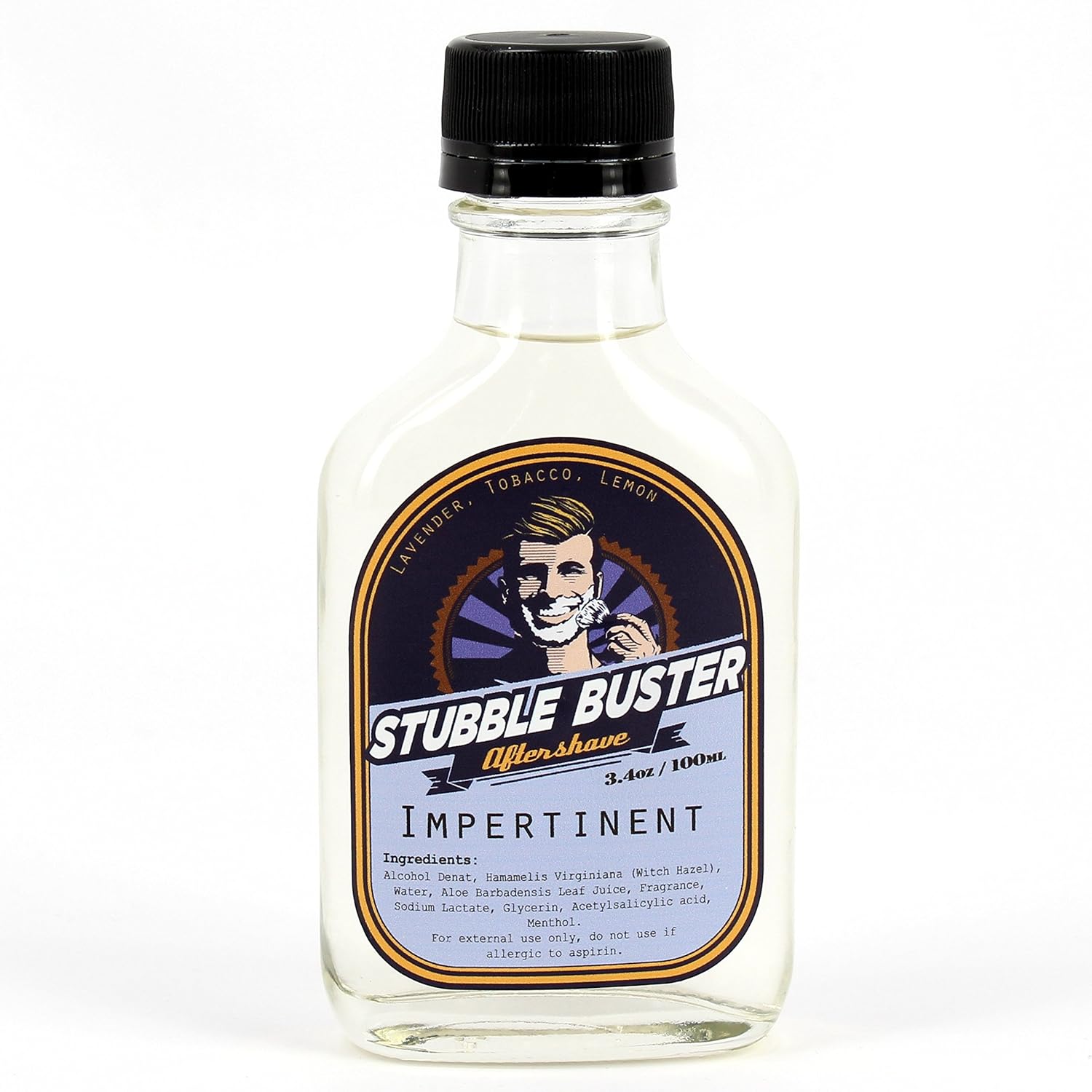 Amazon.com : Stubble Buster - Impertinent - Handmade Aftershave Splash ...