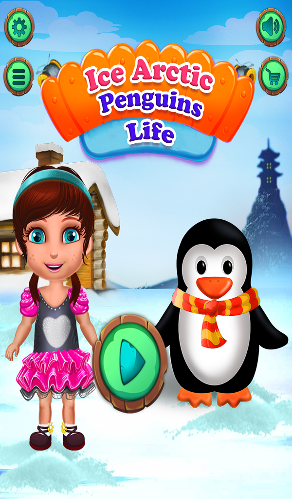 Polar Arctic Penguins Adventure - Play with snow, ice & penguins - App ...