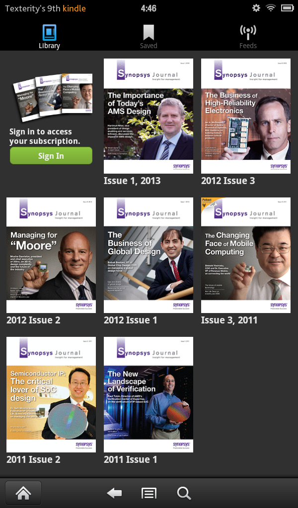Synopsys - App on Amazon Appstore