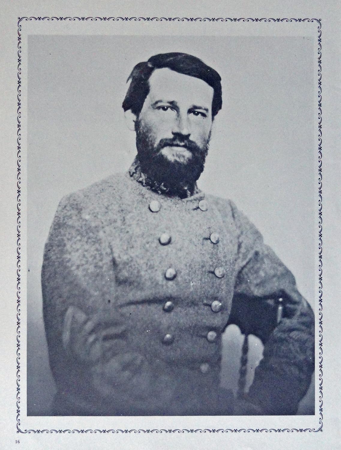 Amazon.com: Civil War Colonel Stephen Dill Lee, B&W photograph, print ...