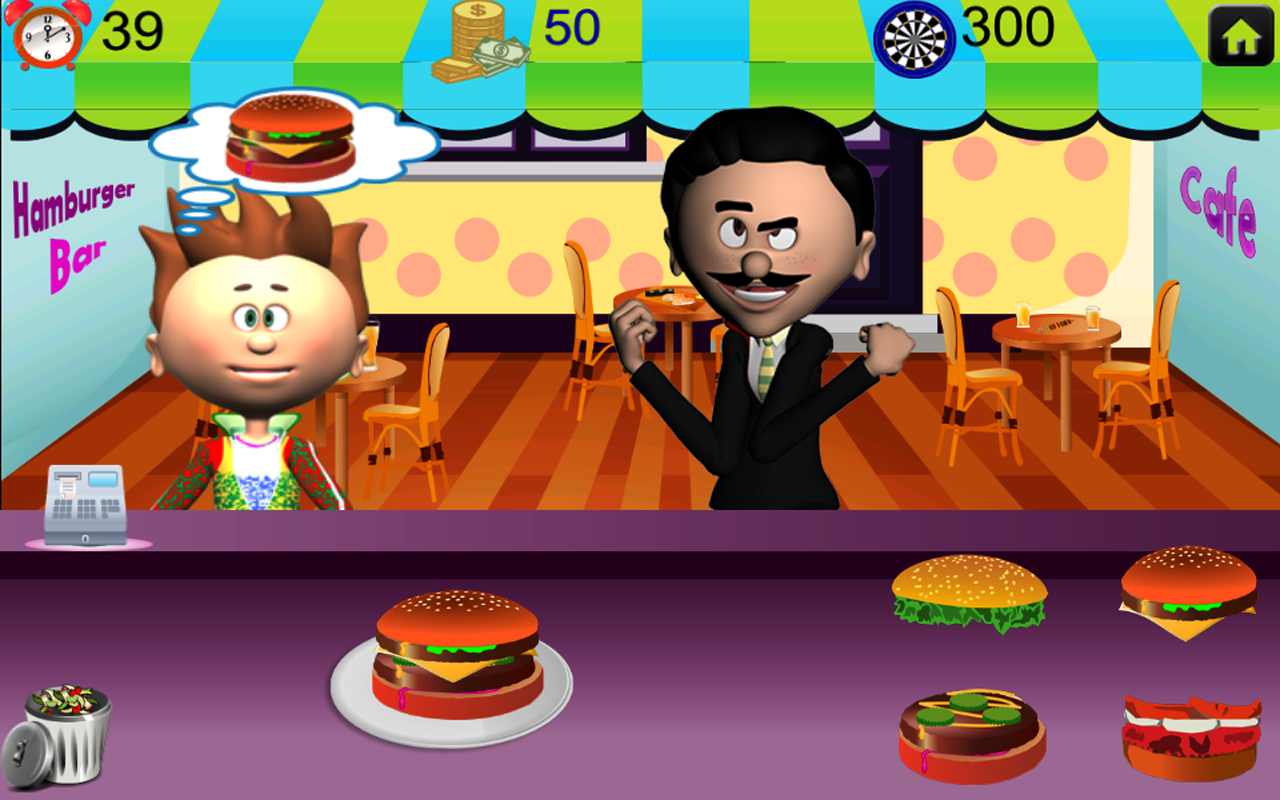 Burger Story Crazy Kitchen Shop Food Star Chef Cooking game - App on ...
