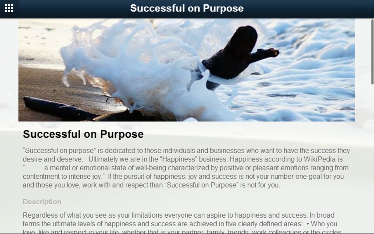 Successful on Purpose - App on Amazon Appstore
