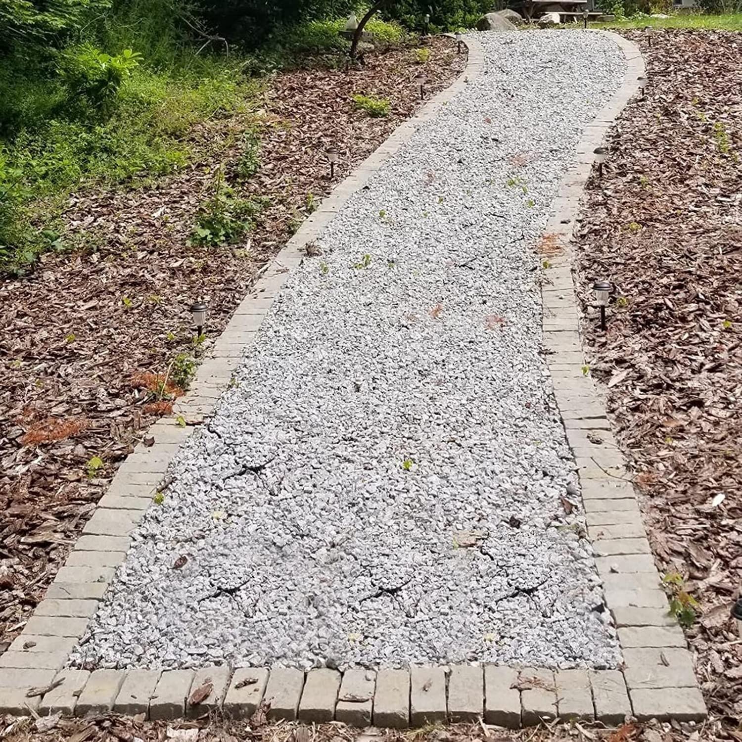 Amazon.com: Ground Grid Mesh for Steep Driveway Landscaping, Walkway ...