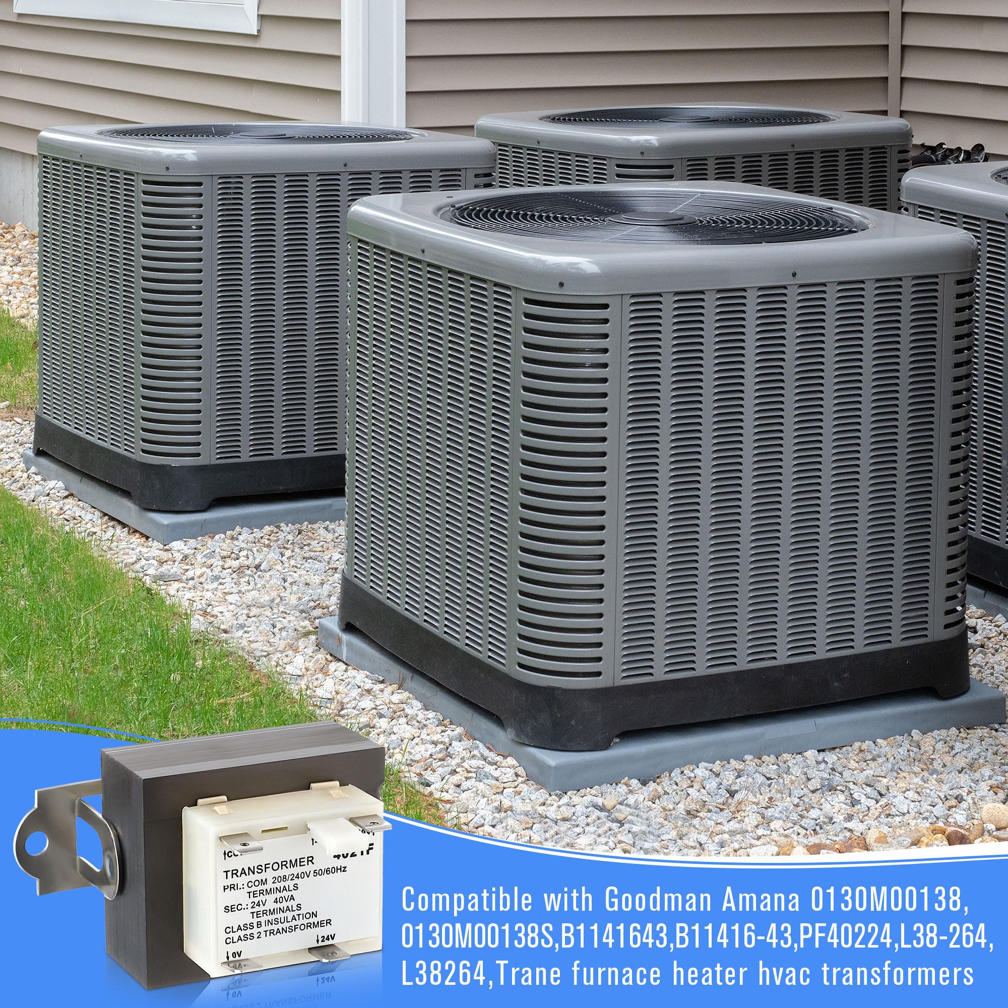Snapklik.com : Frienda Fiada 240V To 24V Transformer, Primary 208V 240V ...