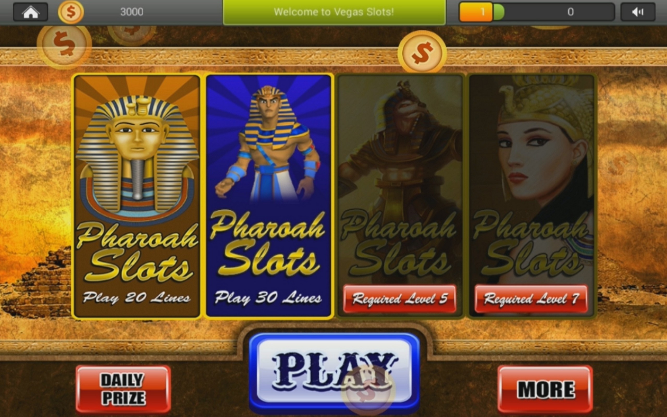 Pharaoh's Slots Fire Craze - King of Real Vegas Casino Slot Tournaments ...
