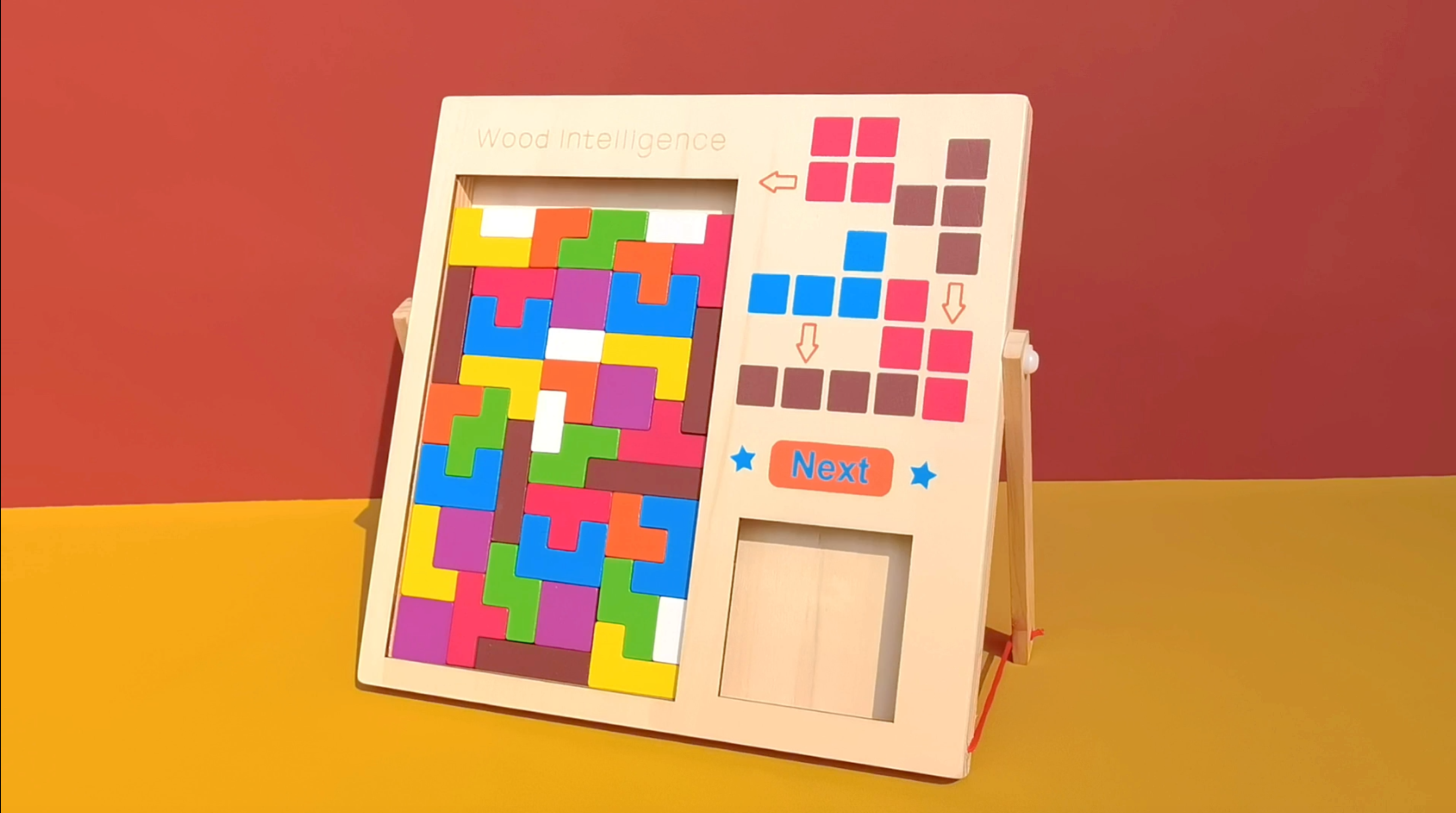 Watch Wooden Colorful 3D Russian Puzzle Blocks on Amazon Live