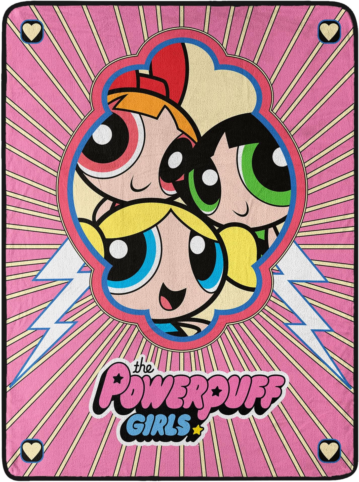 Amazon.com: Franco Power Puff Girls Bedding Super Soft Micro Raschel ...