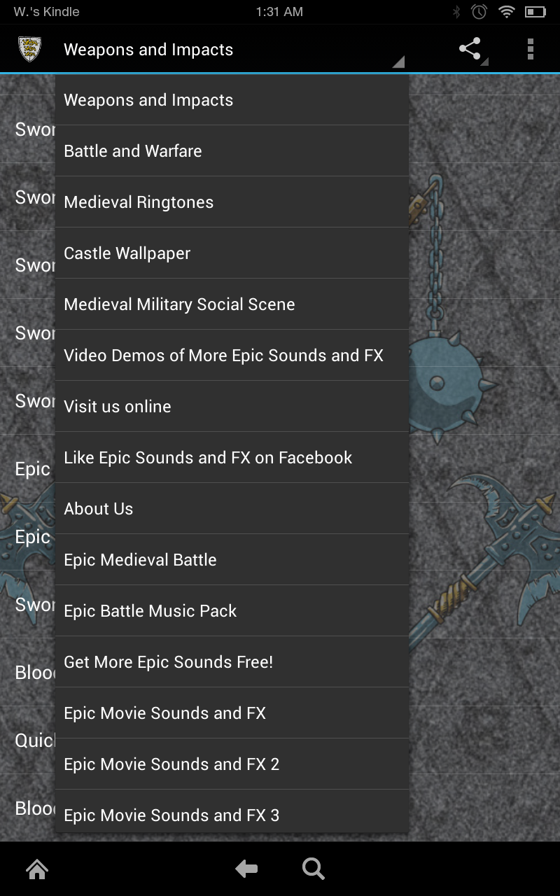 Epic Medieval Battle Sounds and FX - with eBooklet: Roles and Titles of ...
