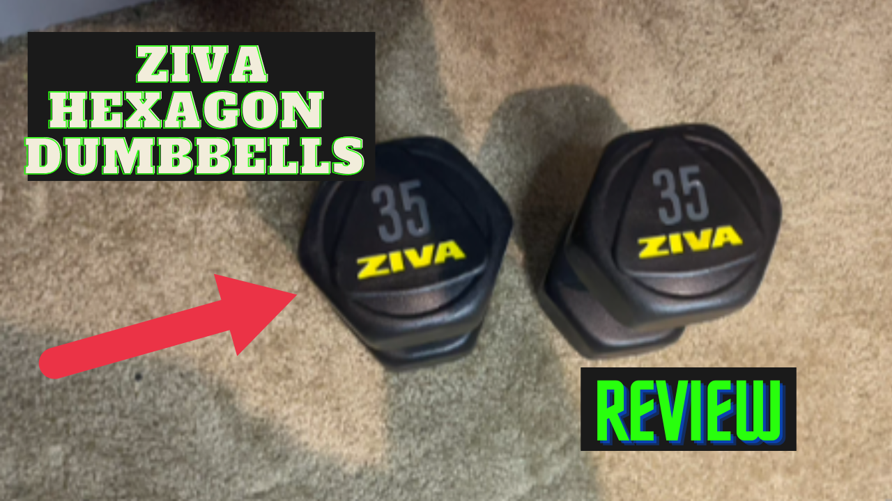 Watch In Hand Review of the ZIVA Hexagon RPU Dumbbells on Amazon Live