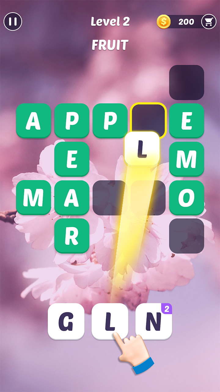 Word Cross Scape - Brain training cross connect search word puzzle game ...