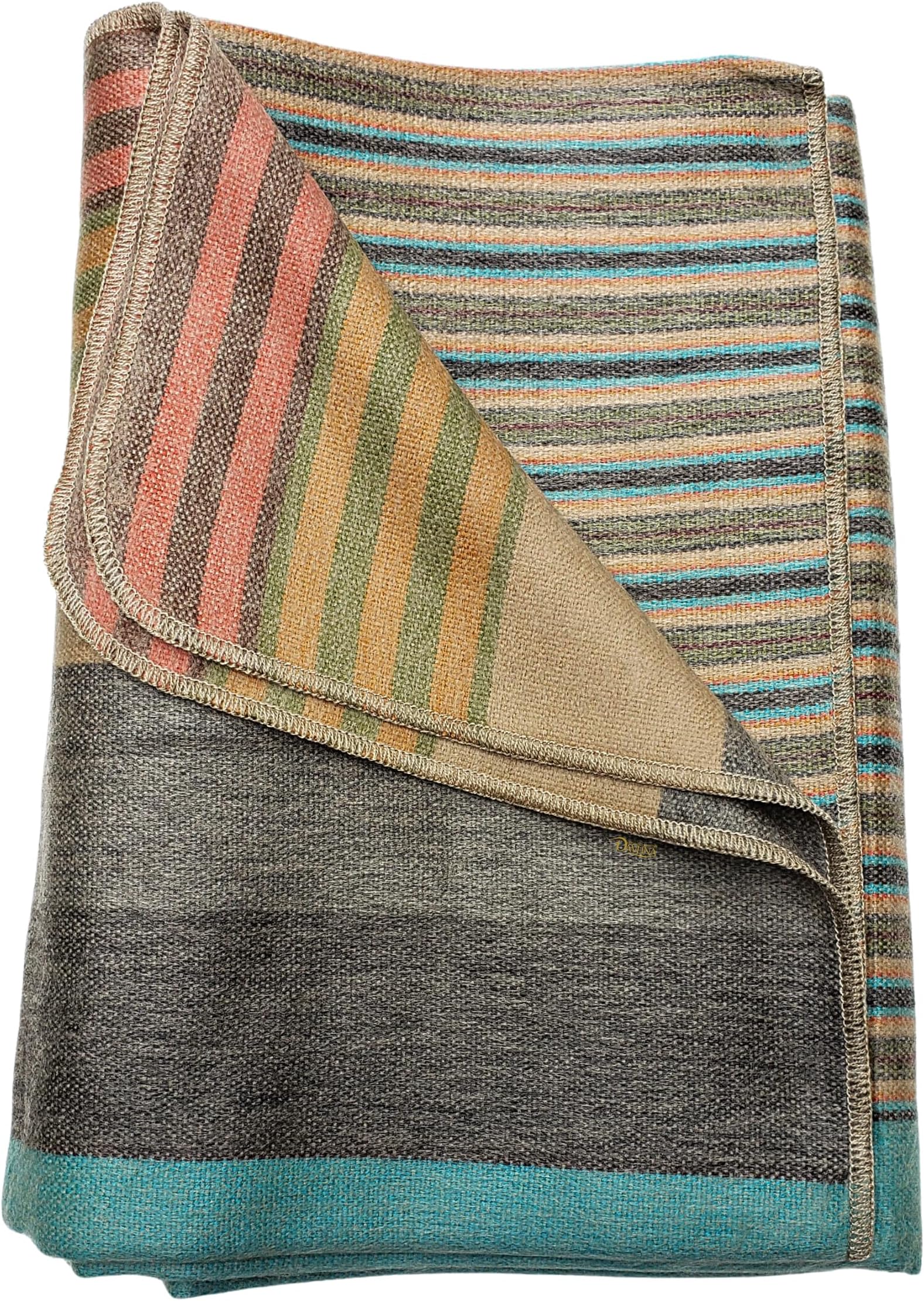 Amazon.com: Roros Tweed Designer 100% Norwegian Wool Throw in Many ...