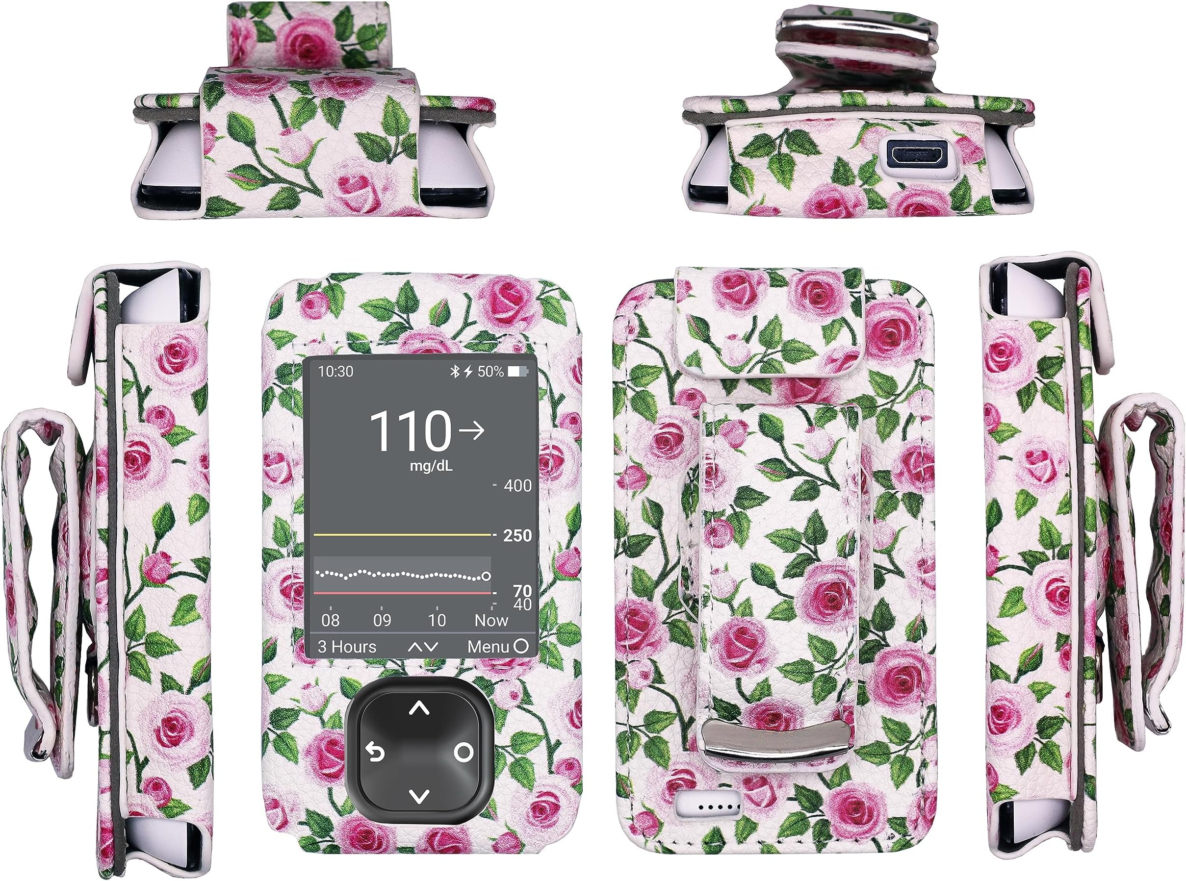 Amazon.com: SNK Designed Fitted Leather Case W/Screen Protector ...