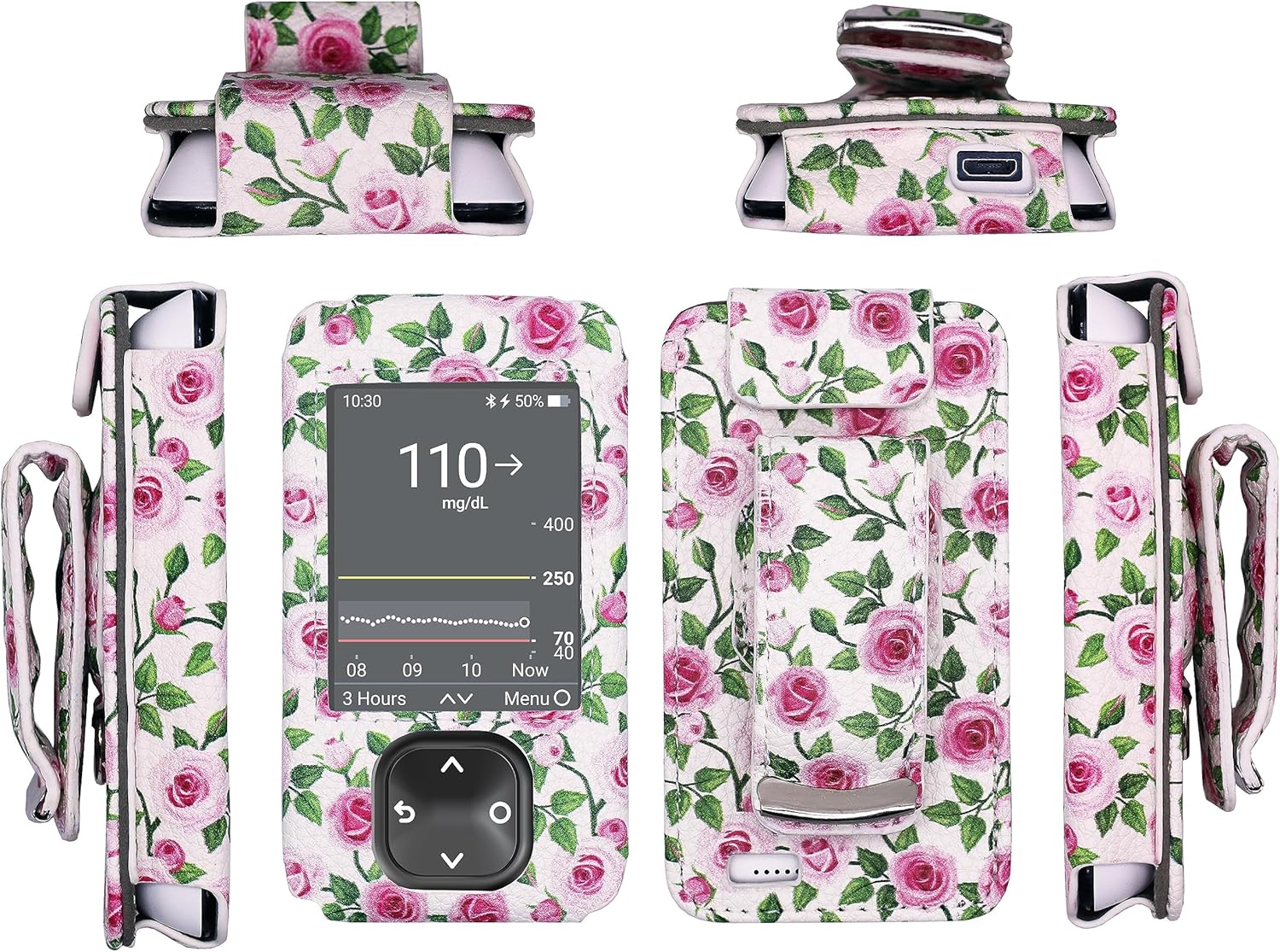 Amazon.com: SNK Designed Fitted Leather Case W/Screen Protector ...